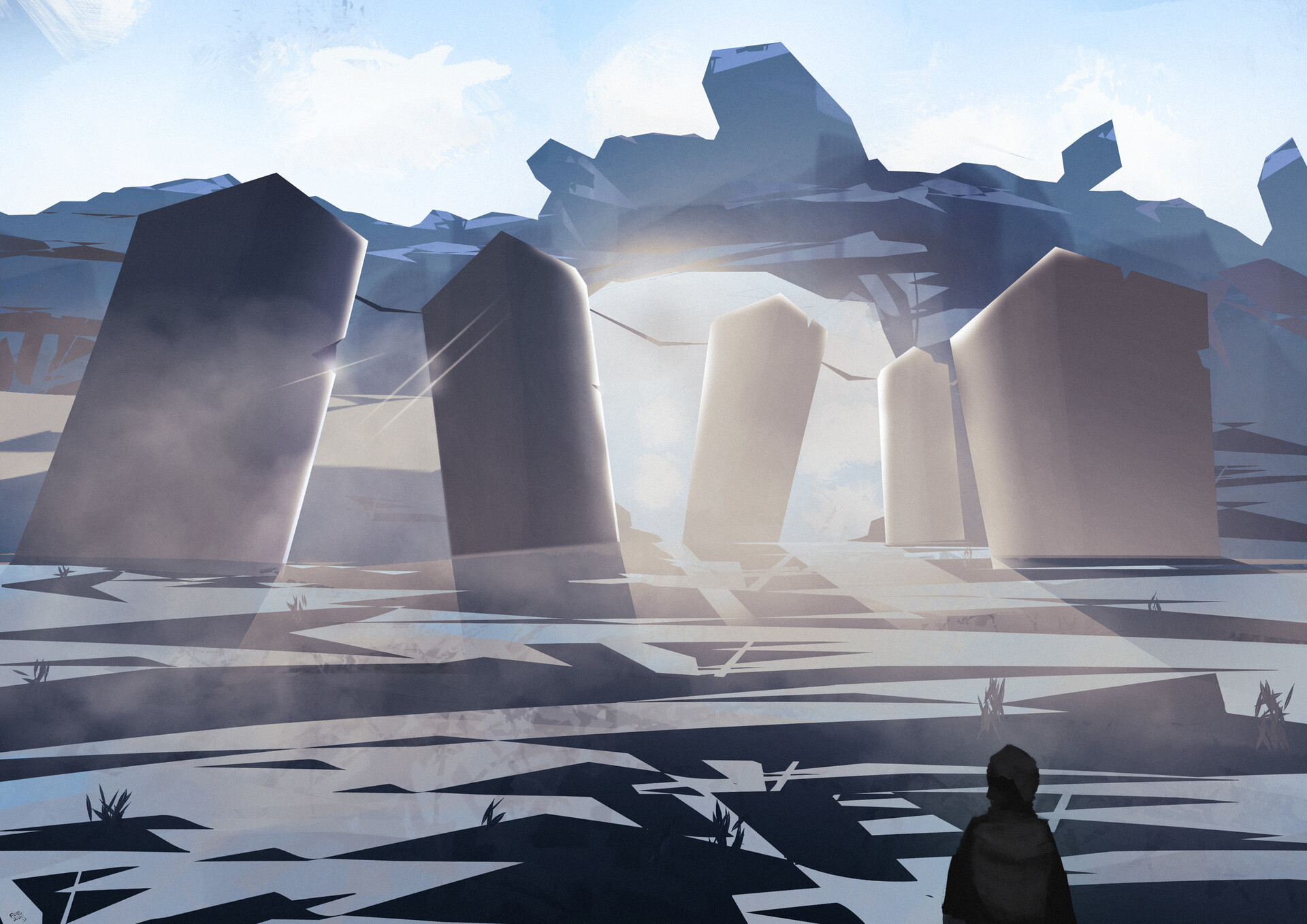 ArtStation - Ice Bridge