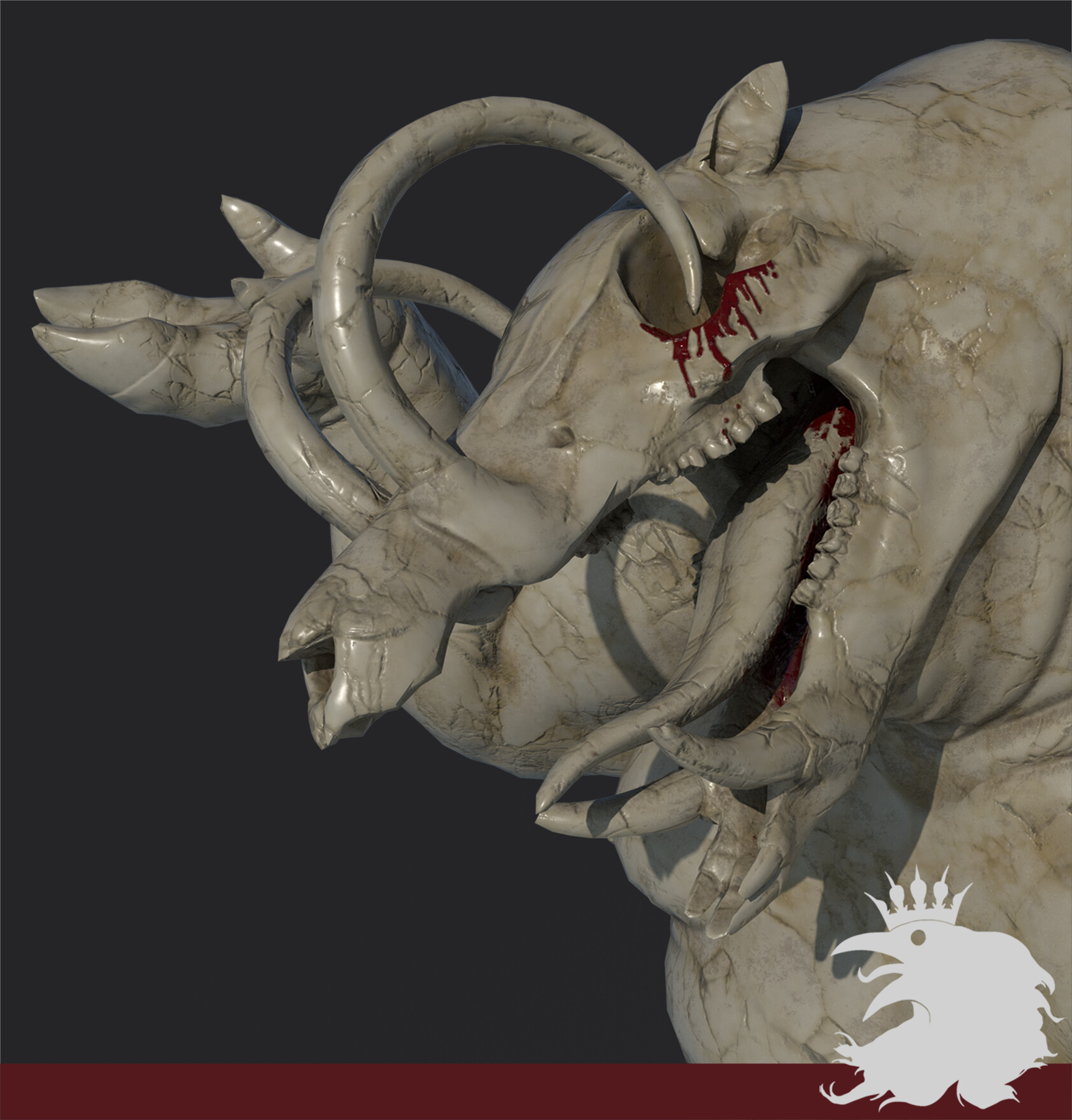 Keelin Rose MacGregor - Gluttony Statue