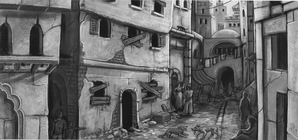ArtStation - The dark eye - "Slums"