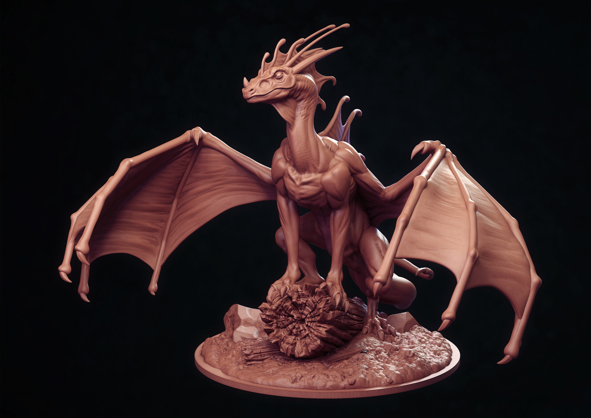 ArtStation - Forest Dragon