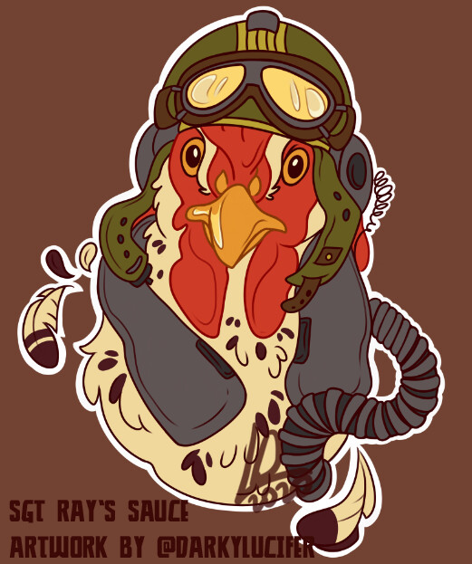 ArtStation - Tactical chicken