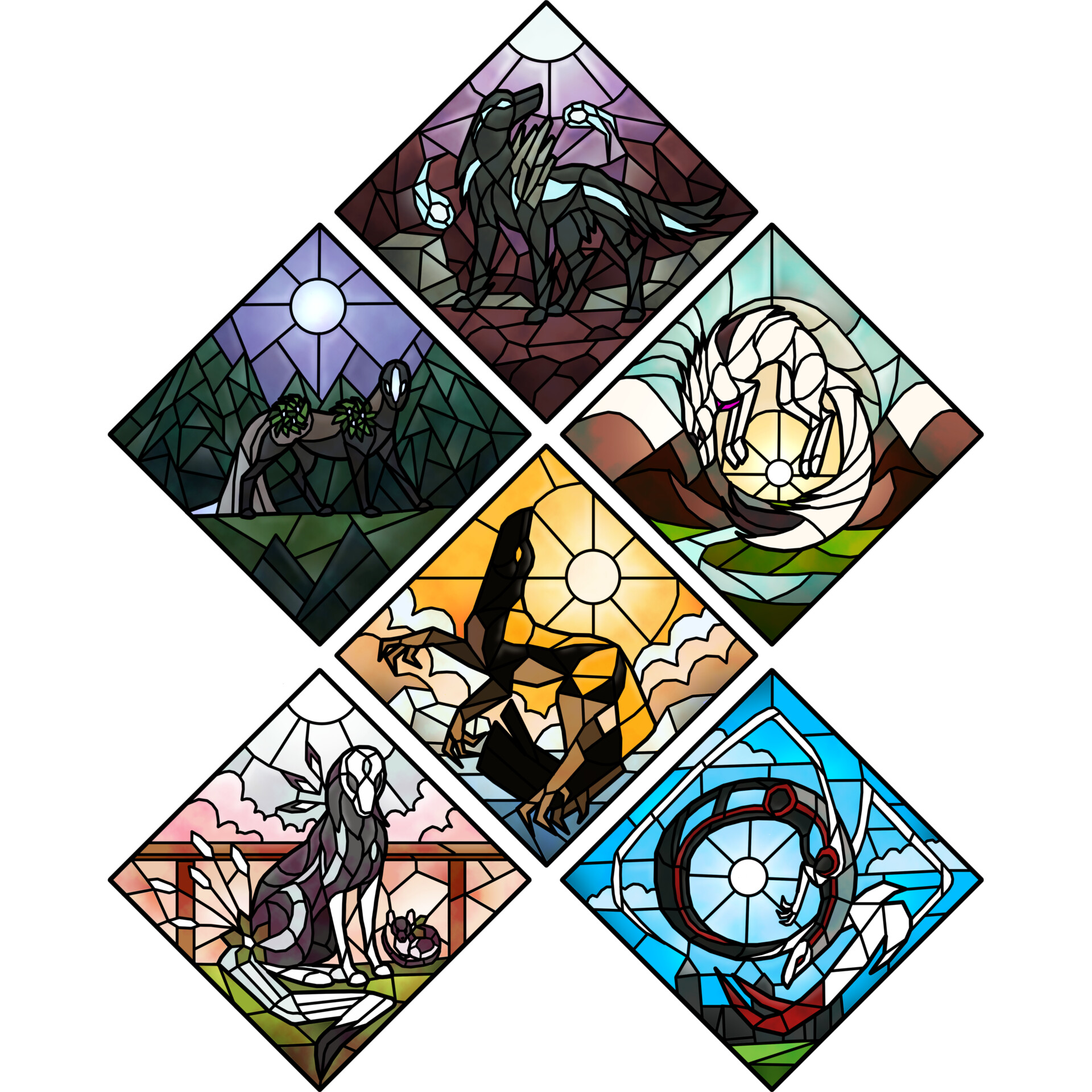 ArtStation - stained glass