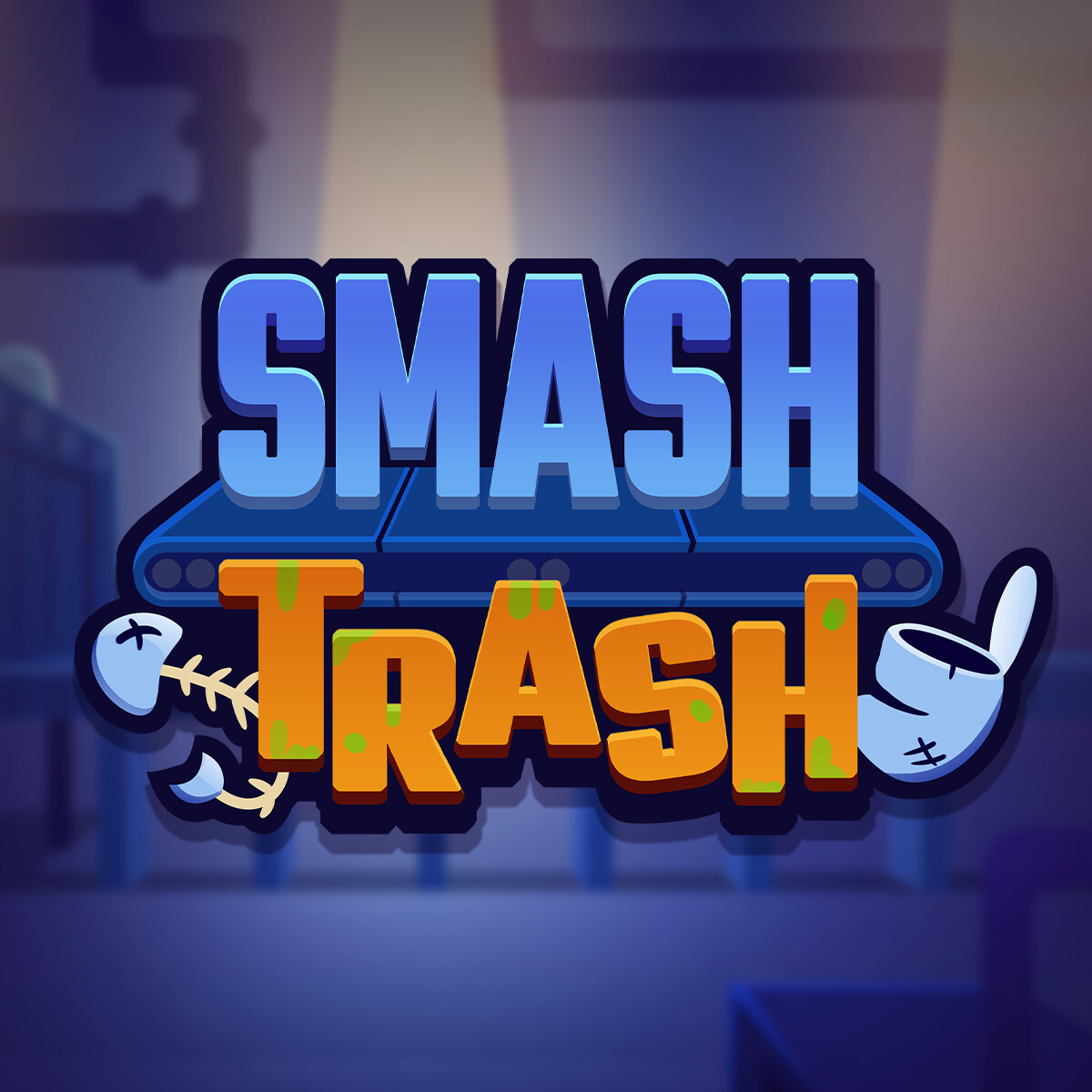 ArtStation - Smash Trash - UI design