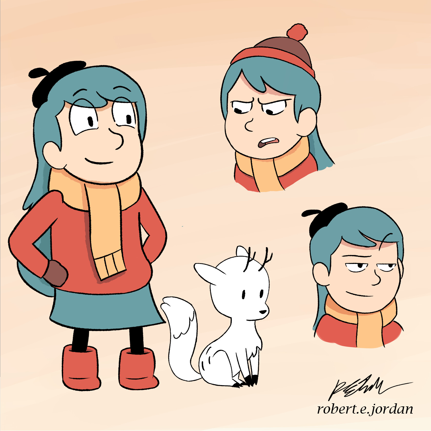 ArtStation - Hilda Doodles