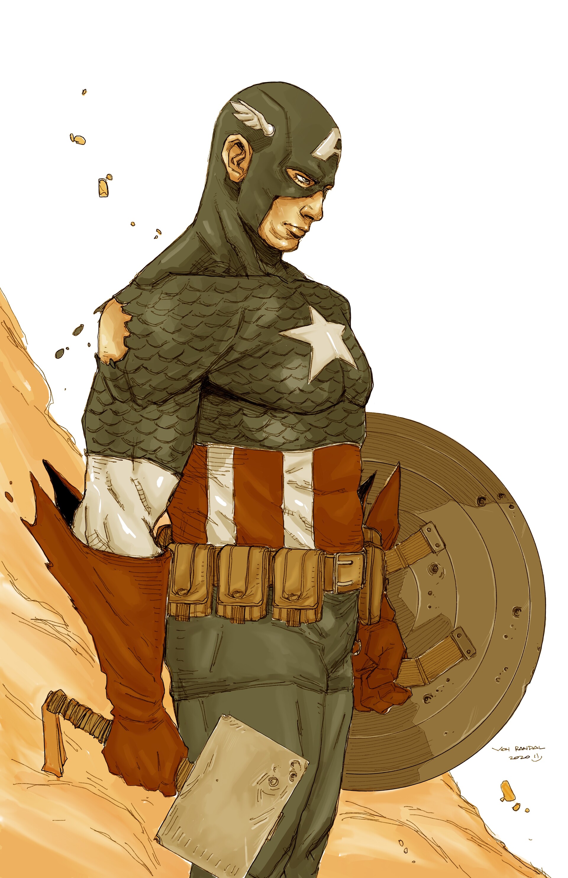 ArtStation - Steve rogers