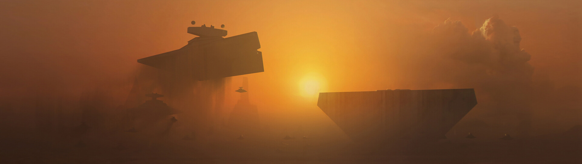 ArtStation - Star Wars The Rise of Skywalker: Monolith and Sith Fleet