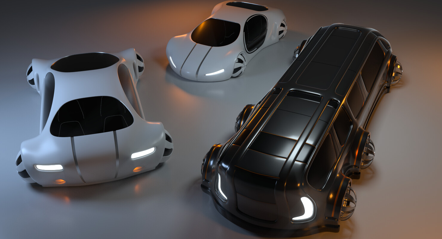 ArtStation - Futuristic Cars
