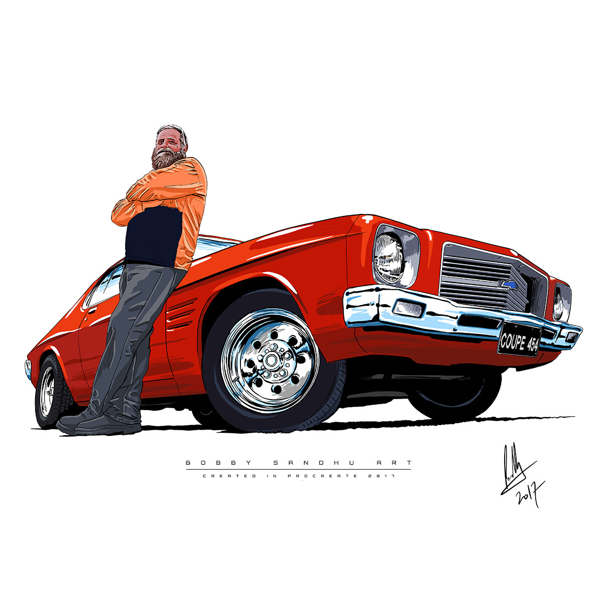 ArtStation - Holden Monaro '67 Digital