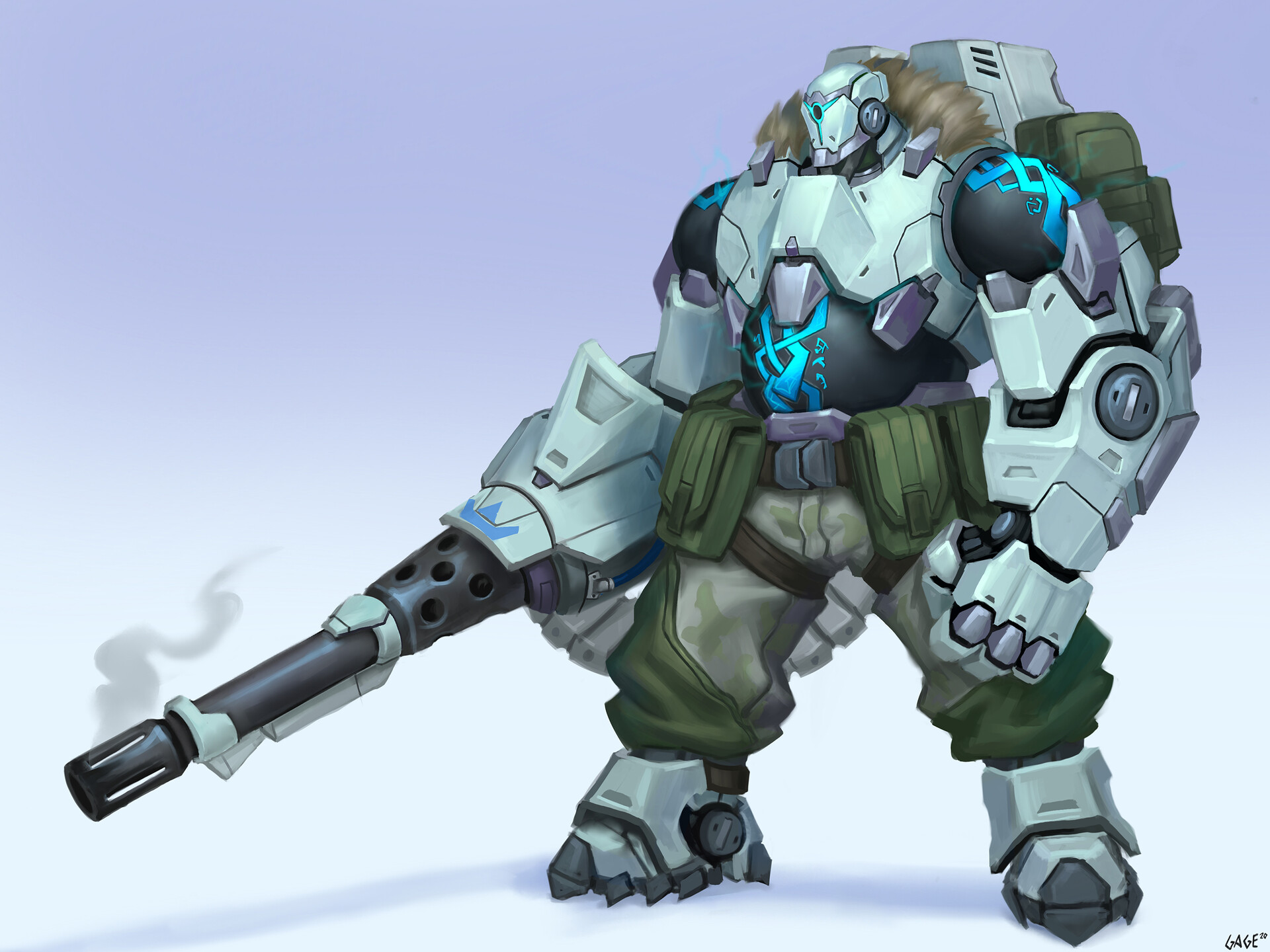 ArtStation - Light Machine Gunners