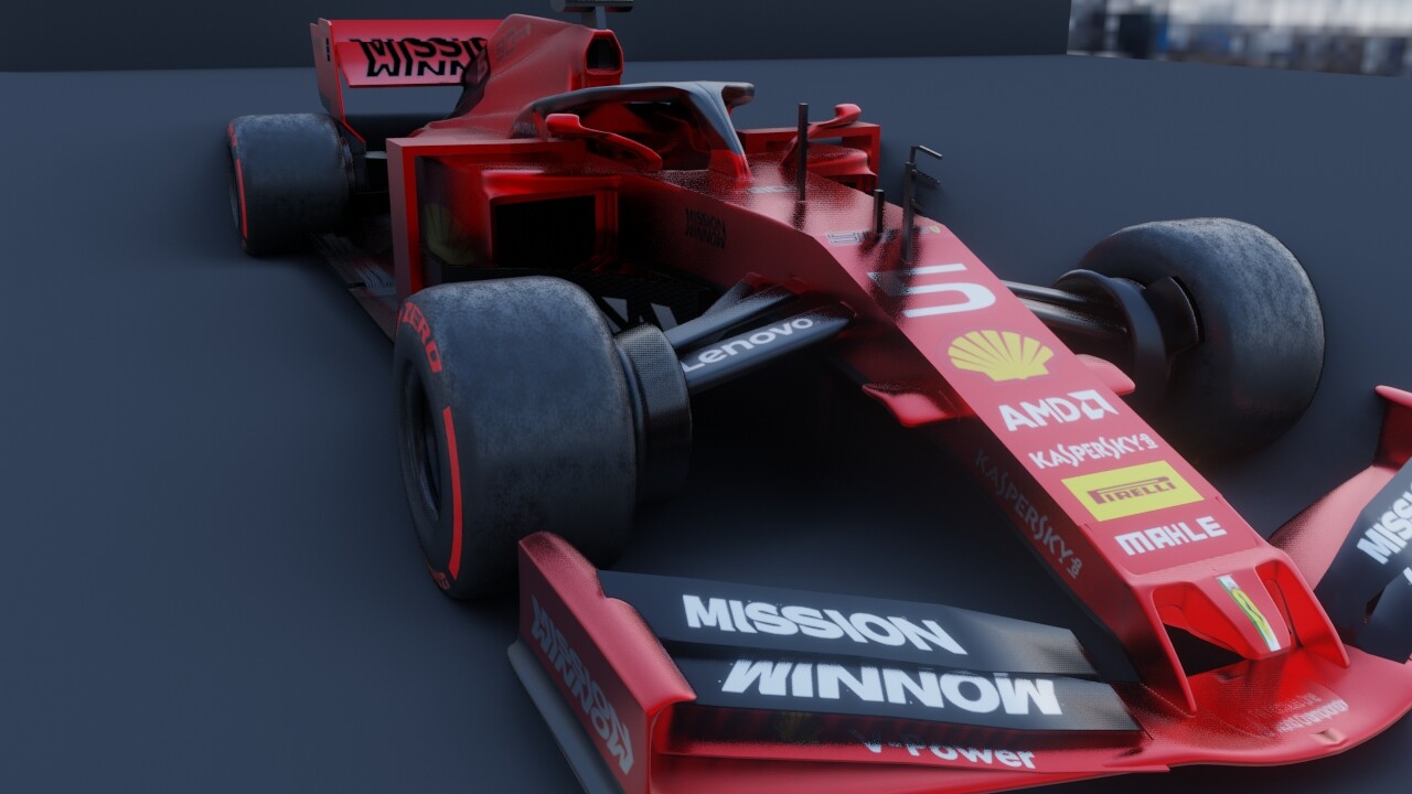 ArtStation - SF90 Ferrari