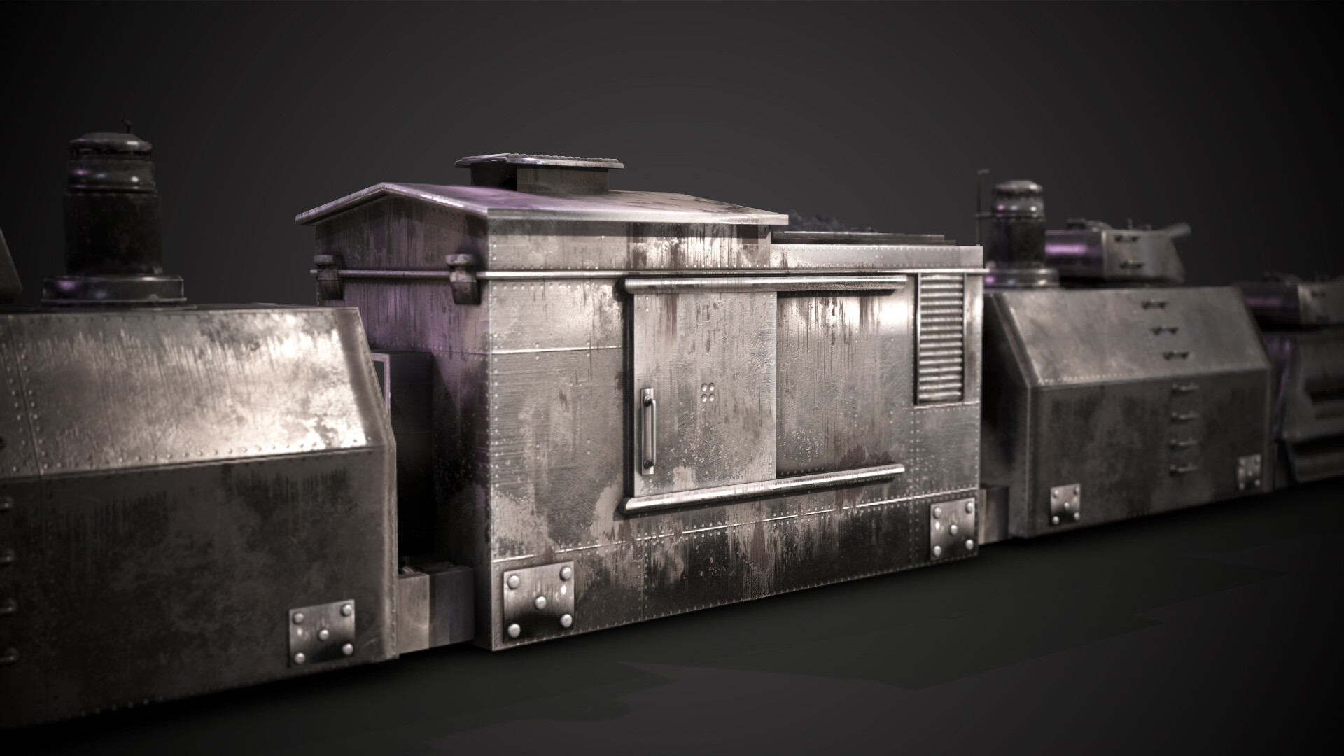 Shen X - Armored train - Attack on Titan - fan art