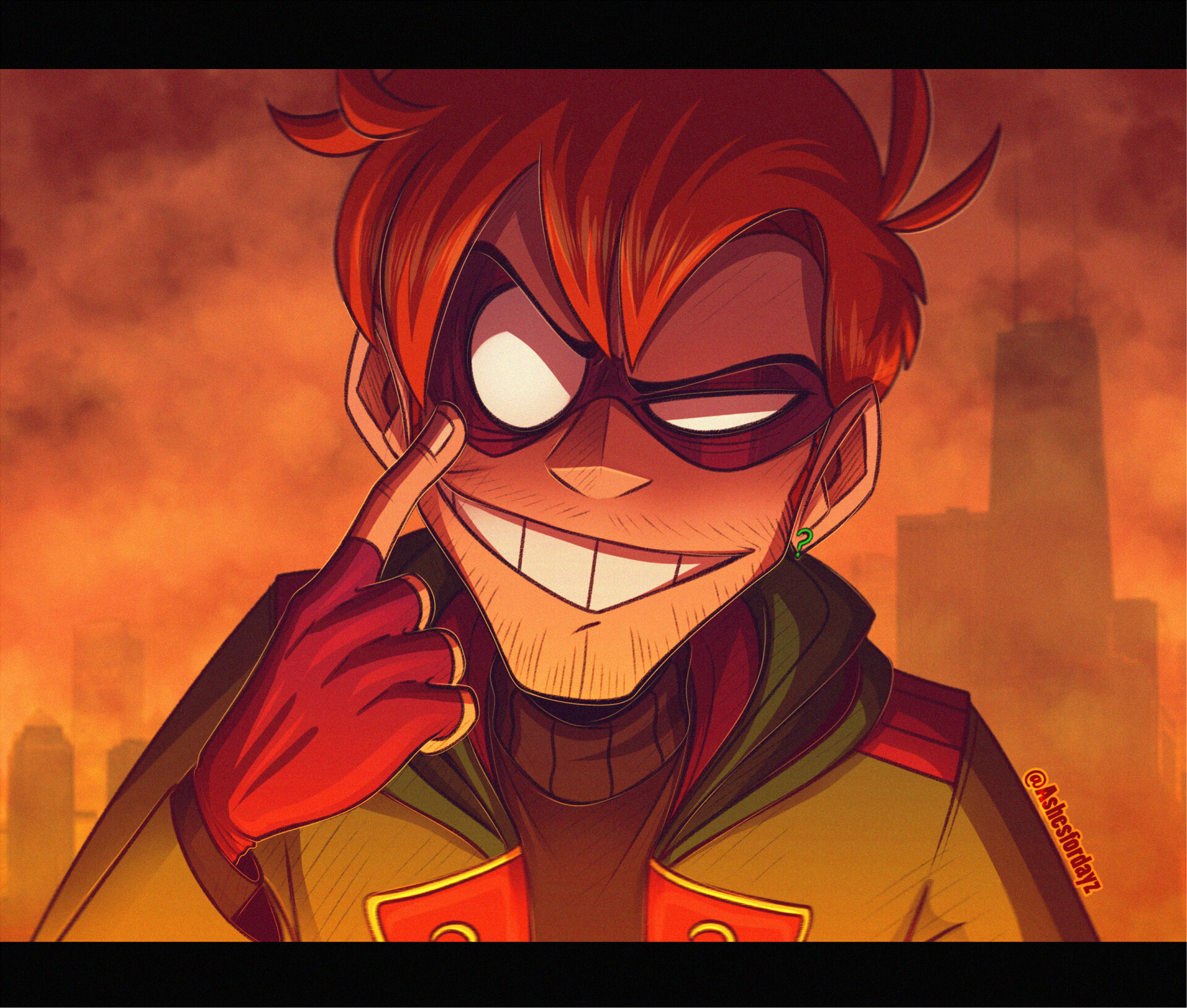 ArtStation - Riddler Redraw challenge