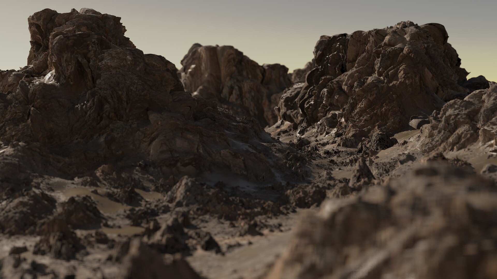 ArtStation - Rocky Landscape