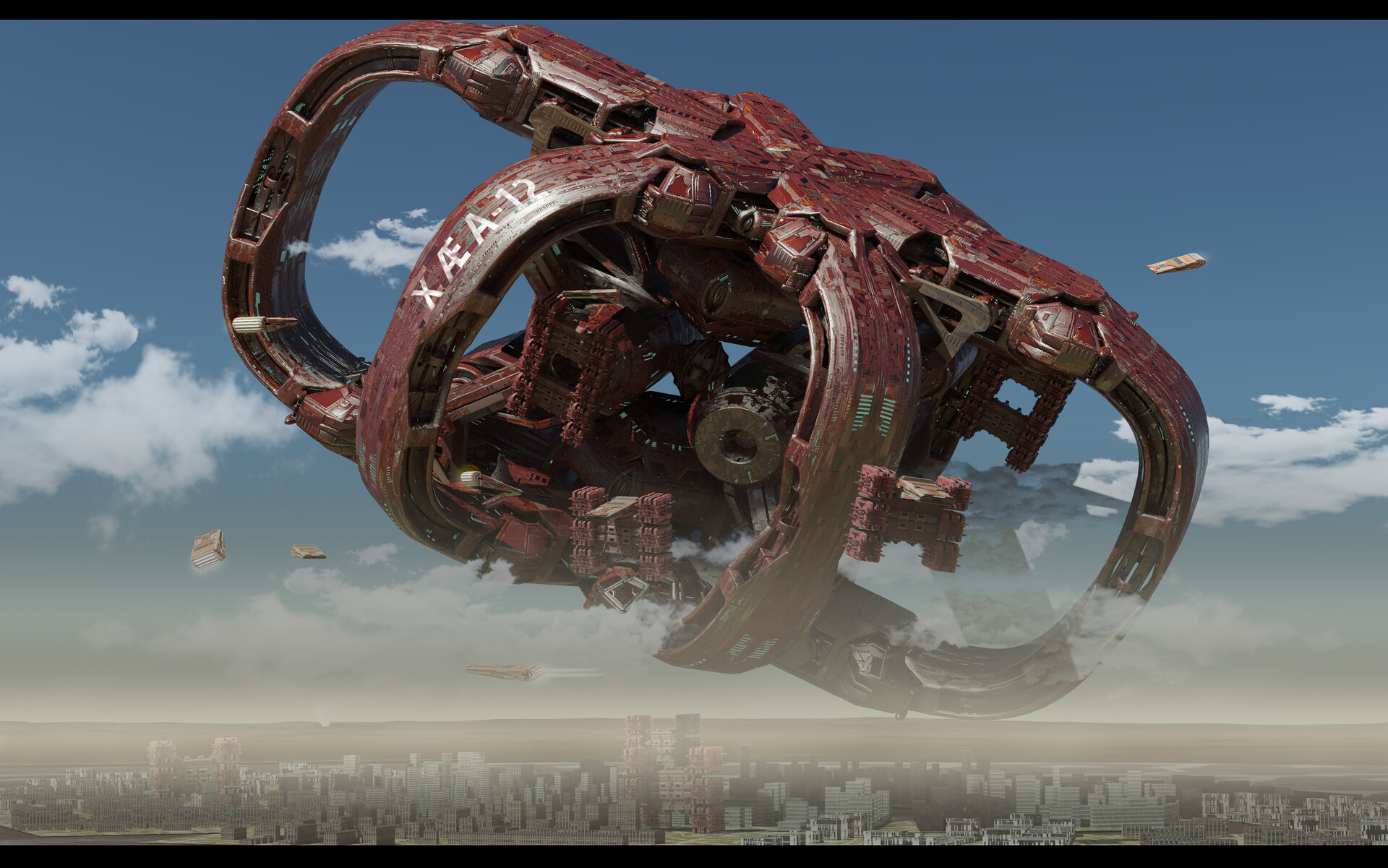 ArtStation - intergalactic ship