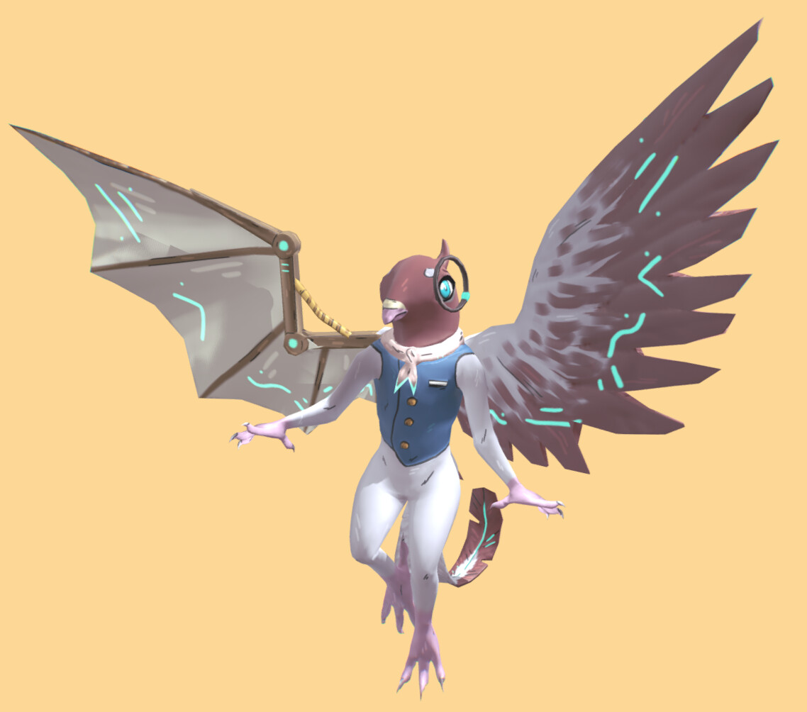 ArtStation - Legend of Lubi- lubi 3D model with game gameplay