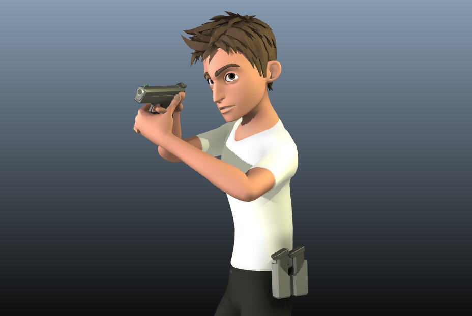 Daniel Duvel - Third Person Pistol Reload Animation