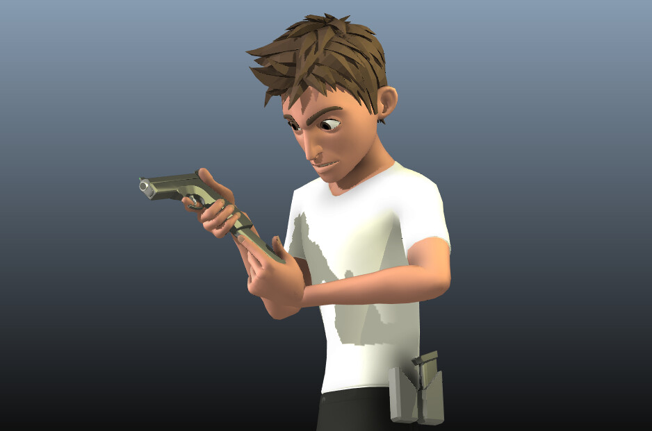 Daniel Duvel - Third Person Pistol Reload Animation