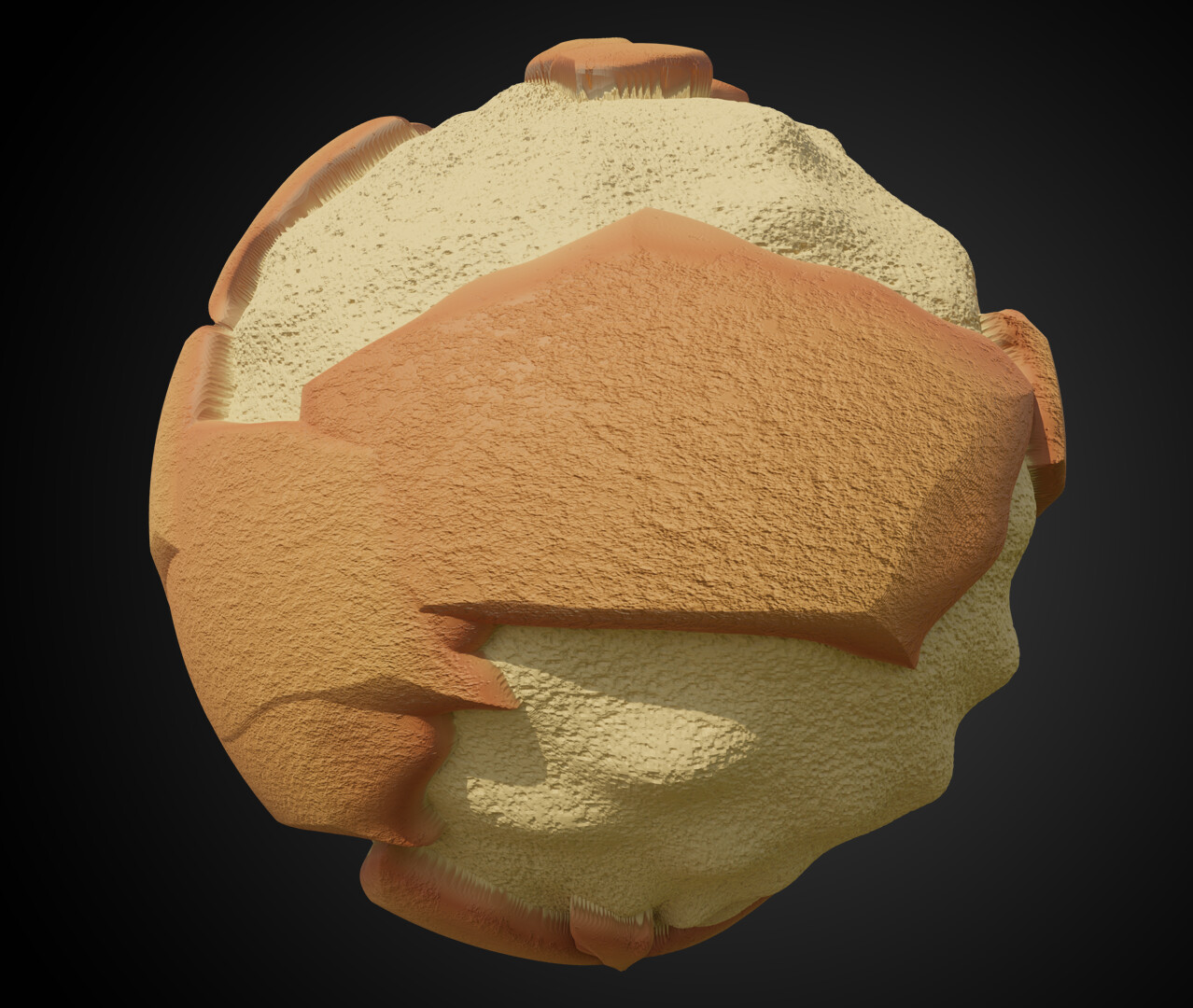 ArtStation - Red Sandstone and Sand (Substance Designer)