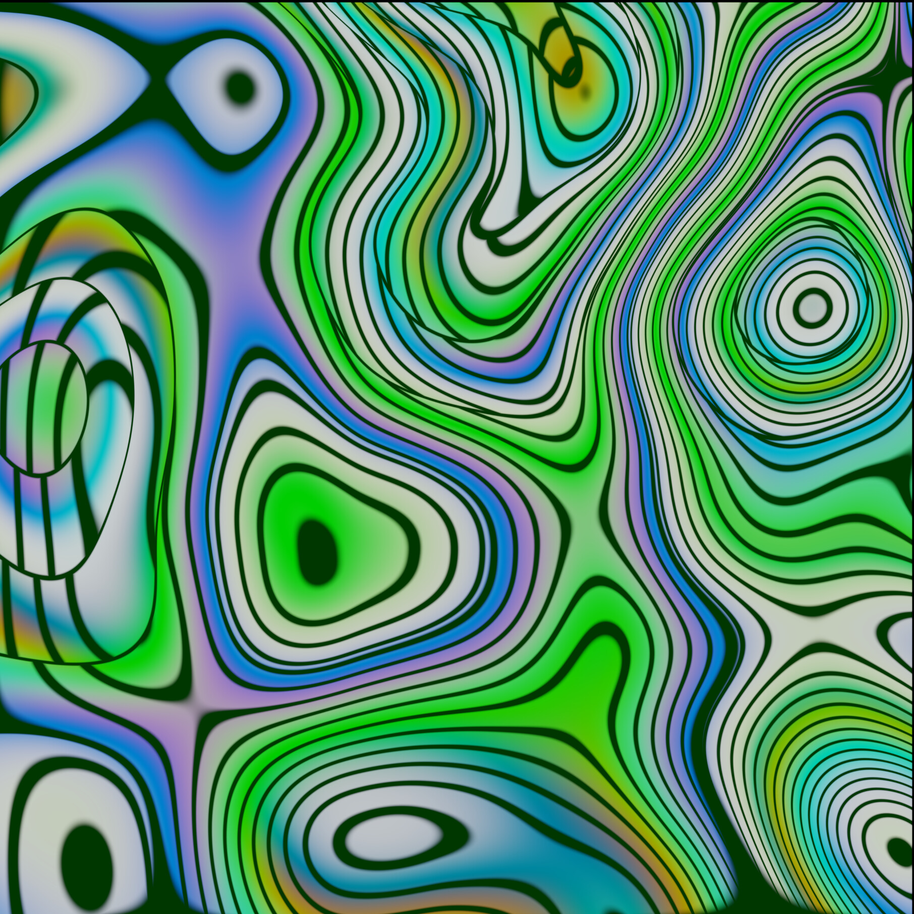ArtStation - Procedural Abstract Art