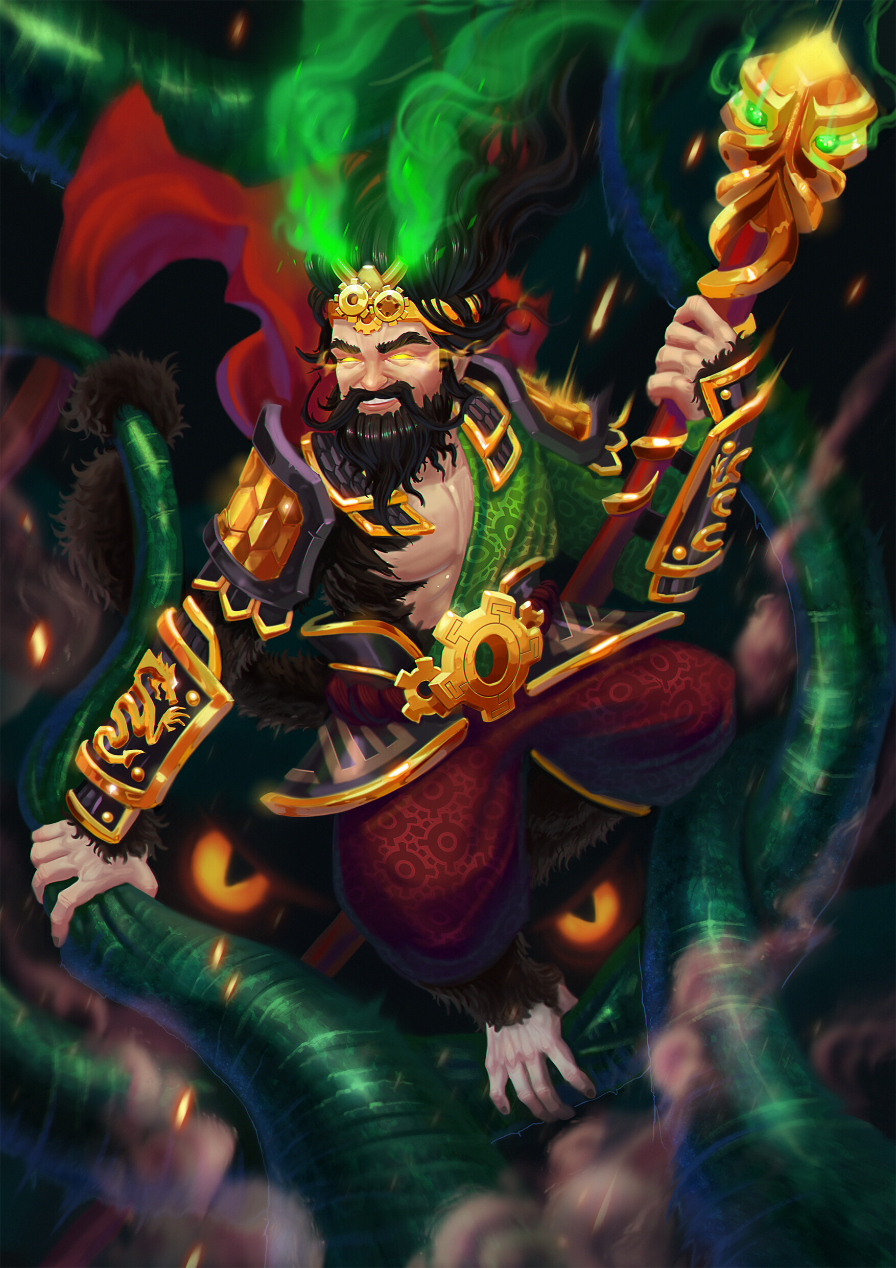 ArtStation - Monkey King - Fanart comission