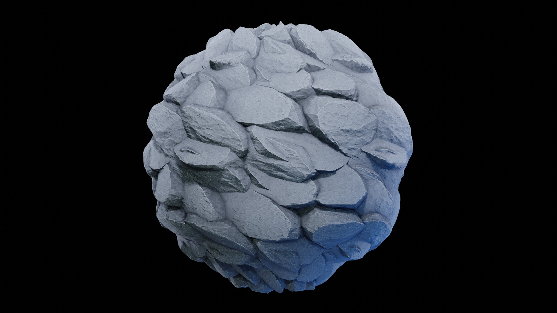 ArtStation - Stylized Rock Material, Gabriel Acacio