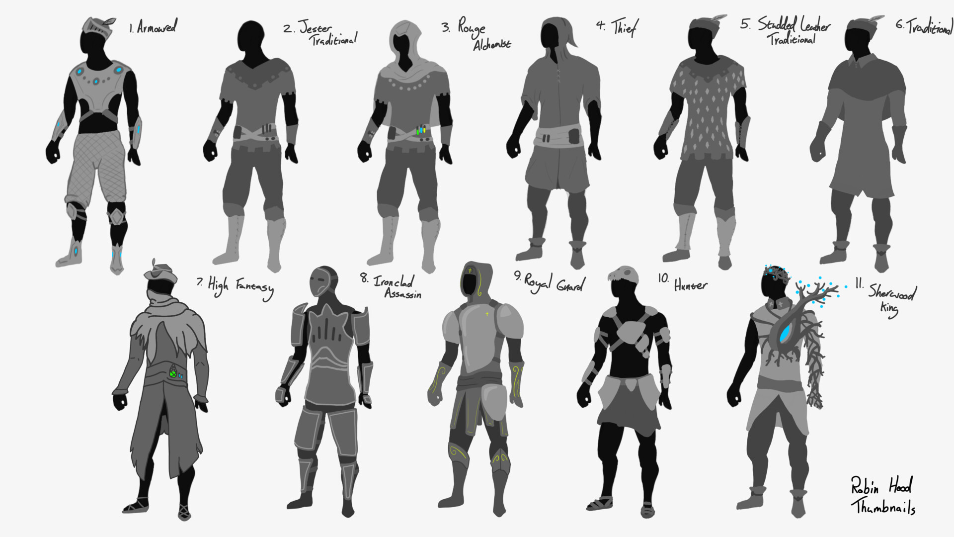 ArtStation - Robin Hood Thumbnail/Design