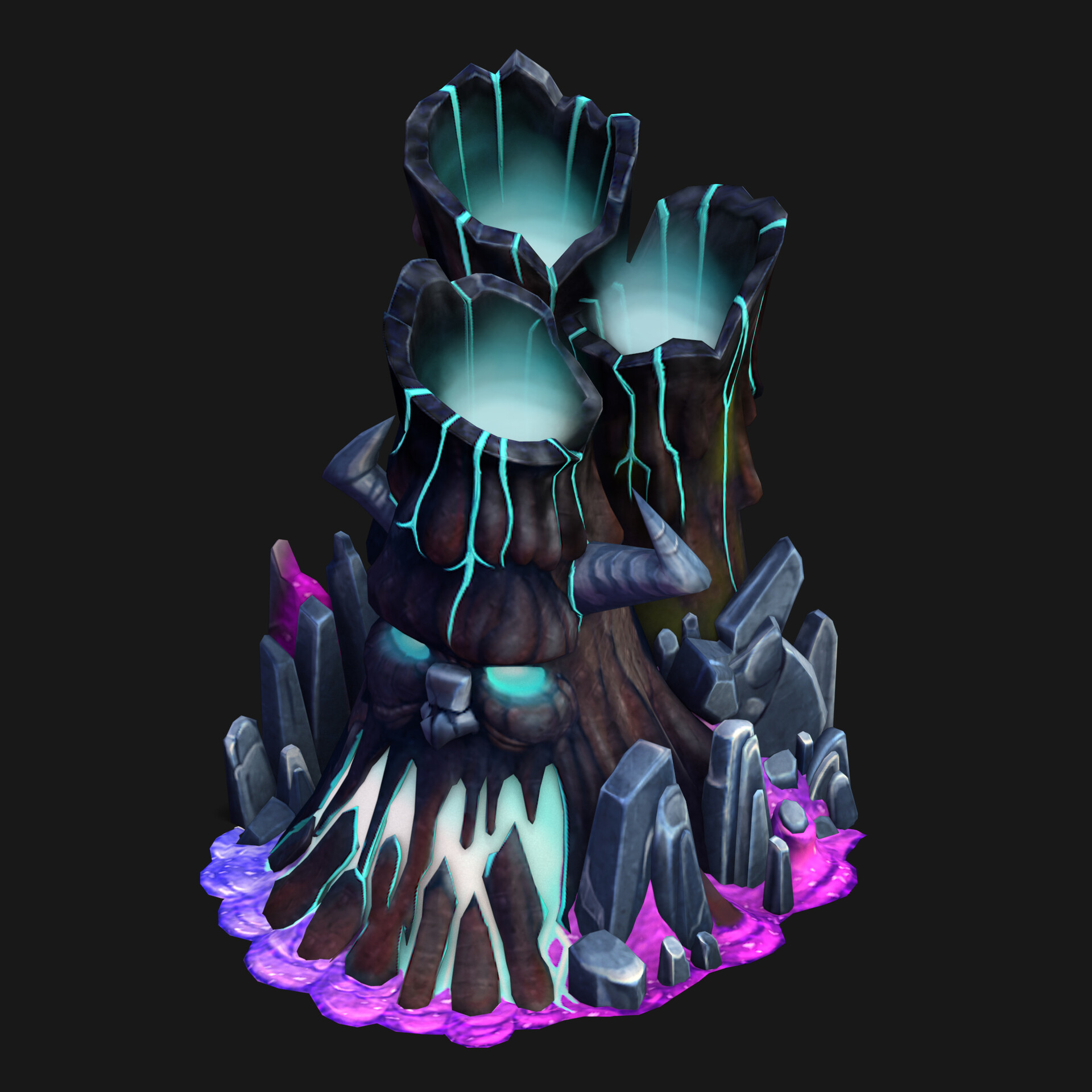 ArtStation - Stylize Volcano