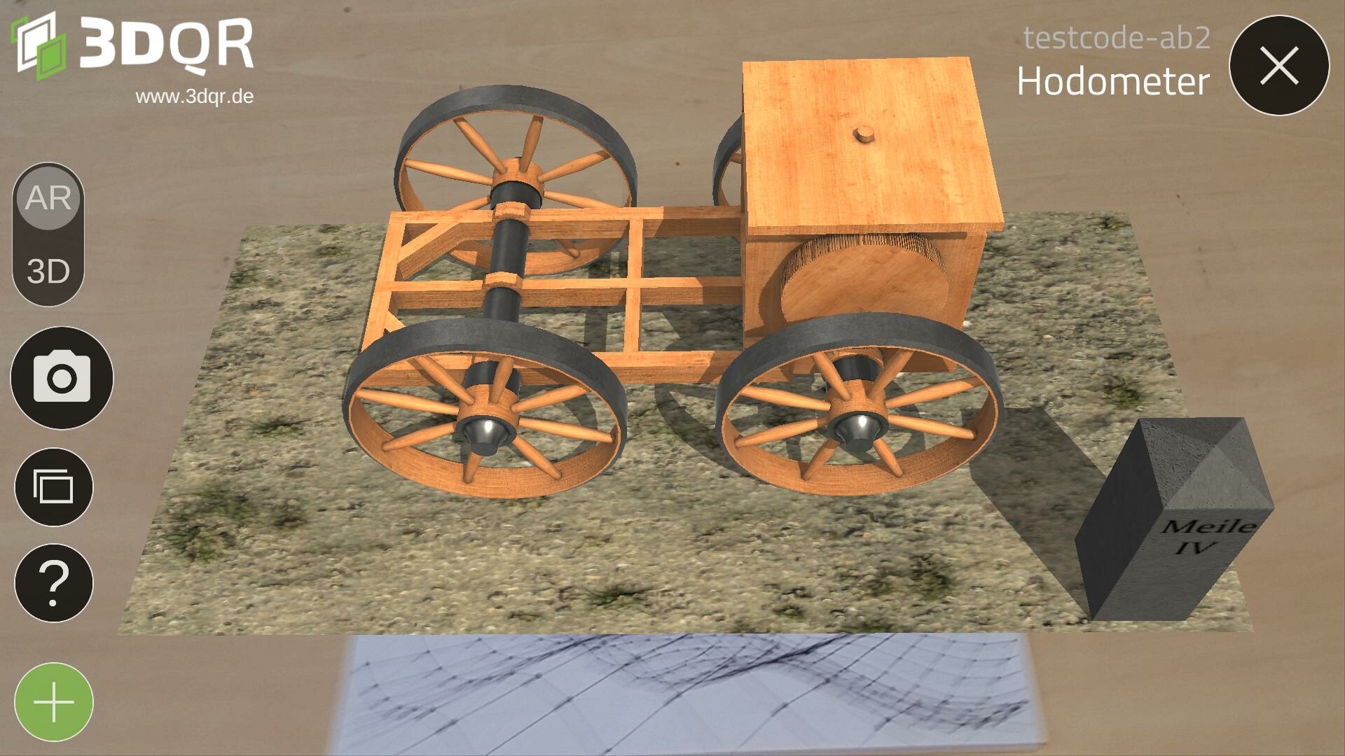 André Bloemer - Augmented Reality - Vitruvian Odometer