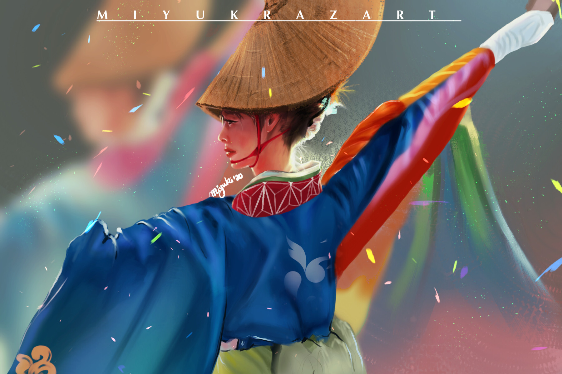 ArtStation - Awa Odori Tradition