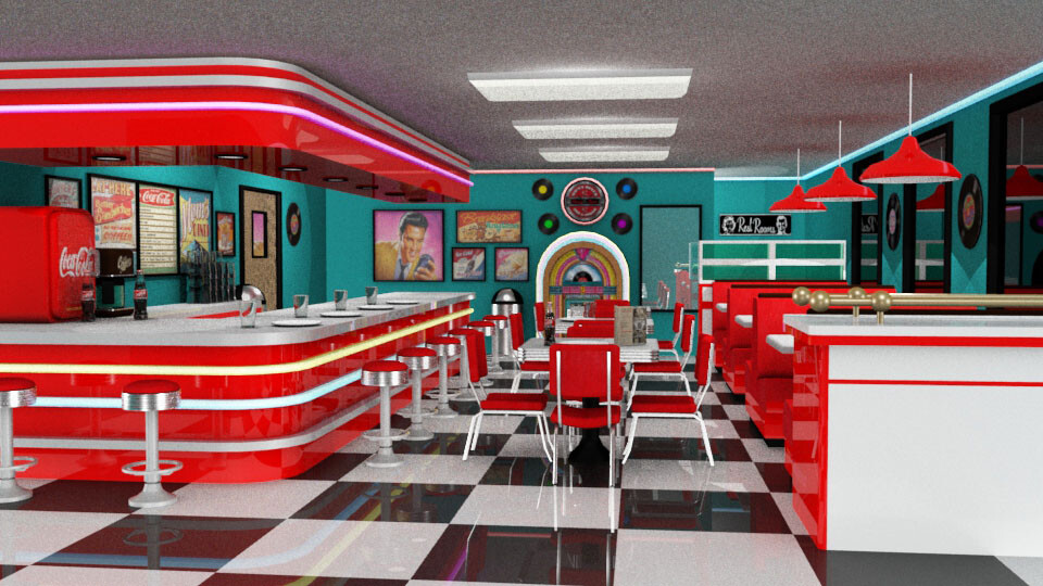 1960s diner