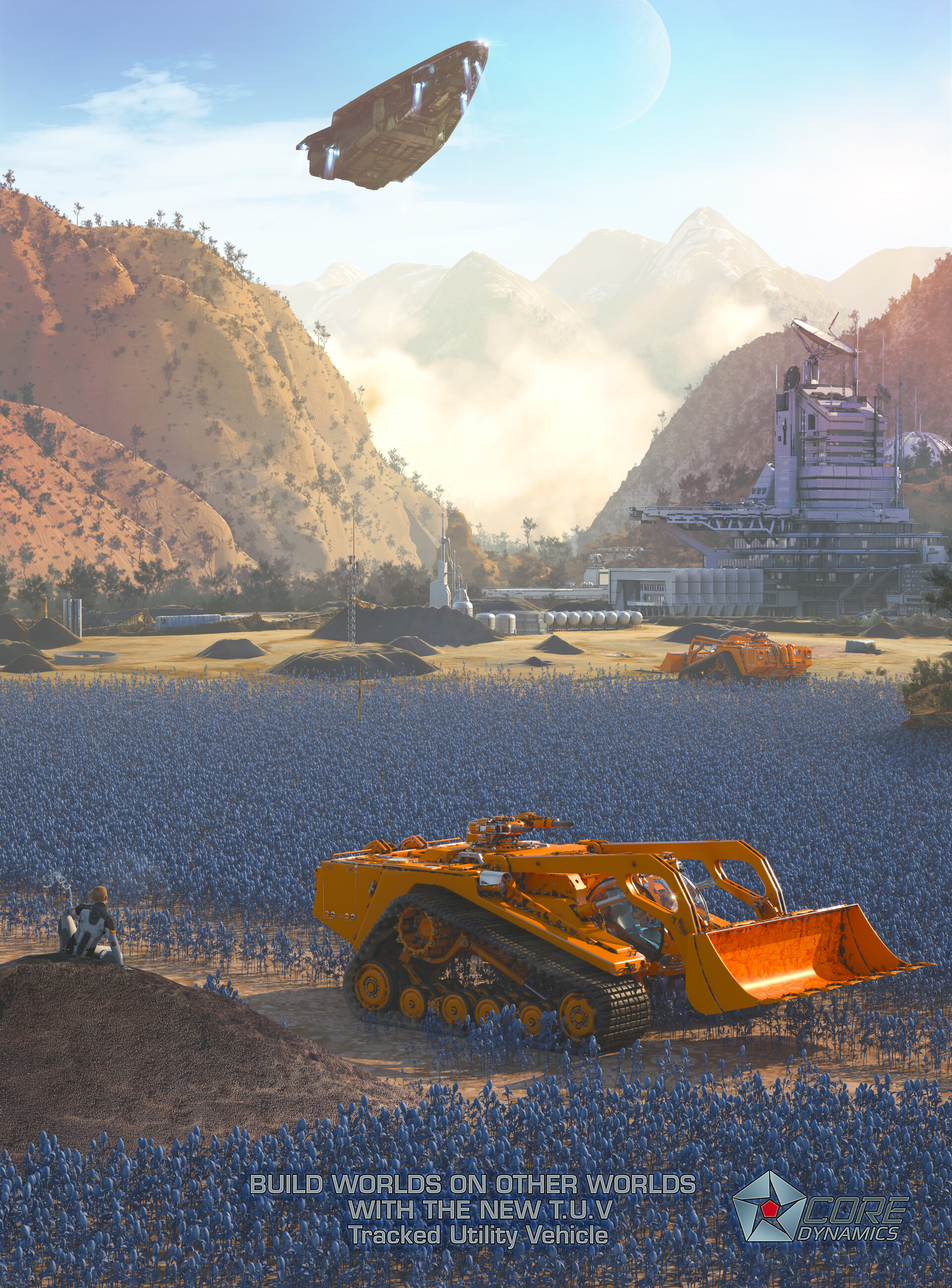 ArtStation - TCV Tracked Civilian Vehicle