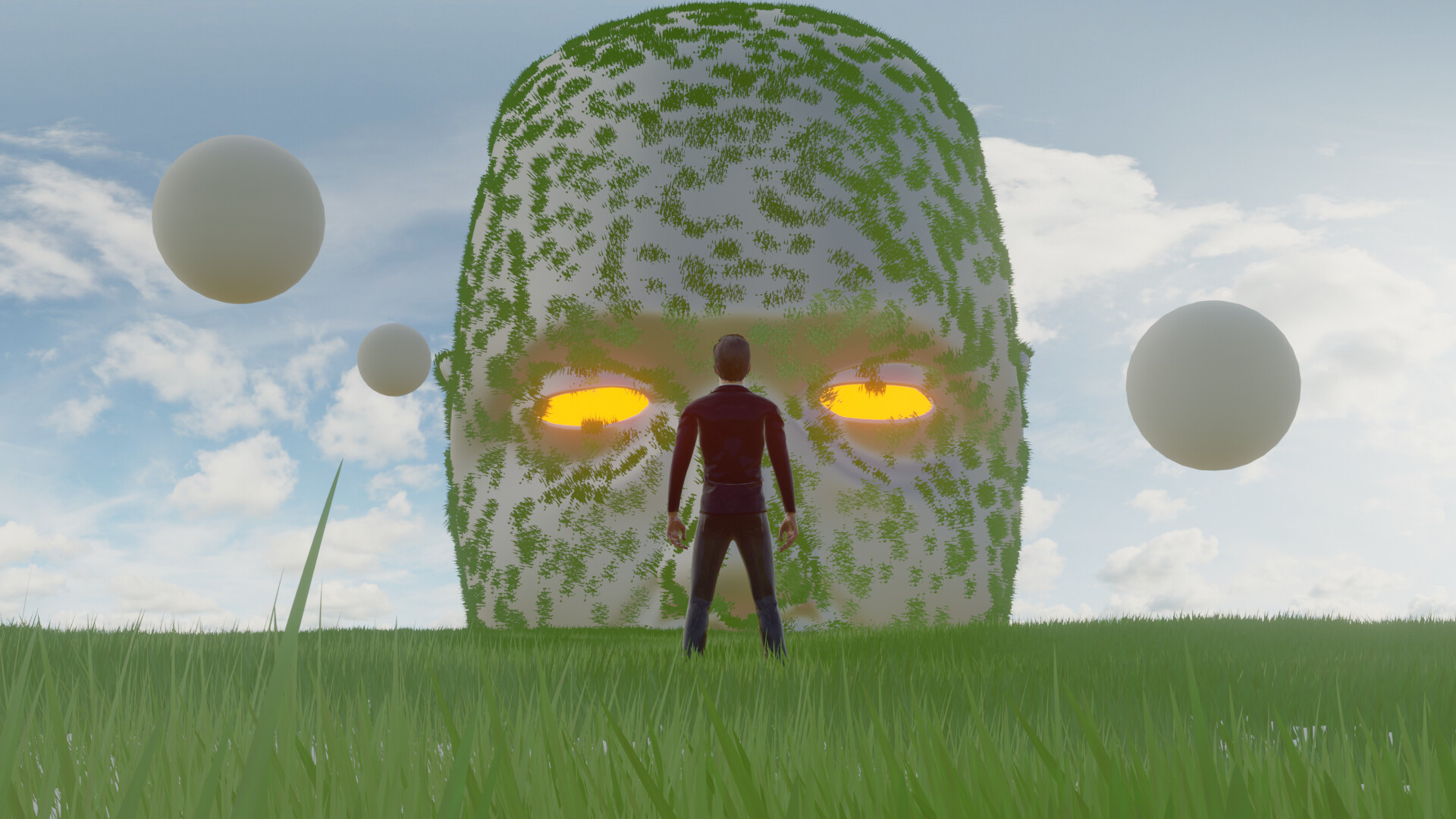 ArtStation - Giant face