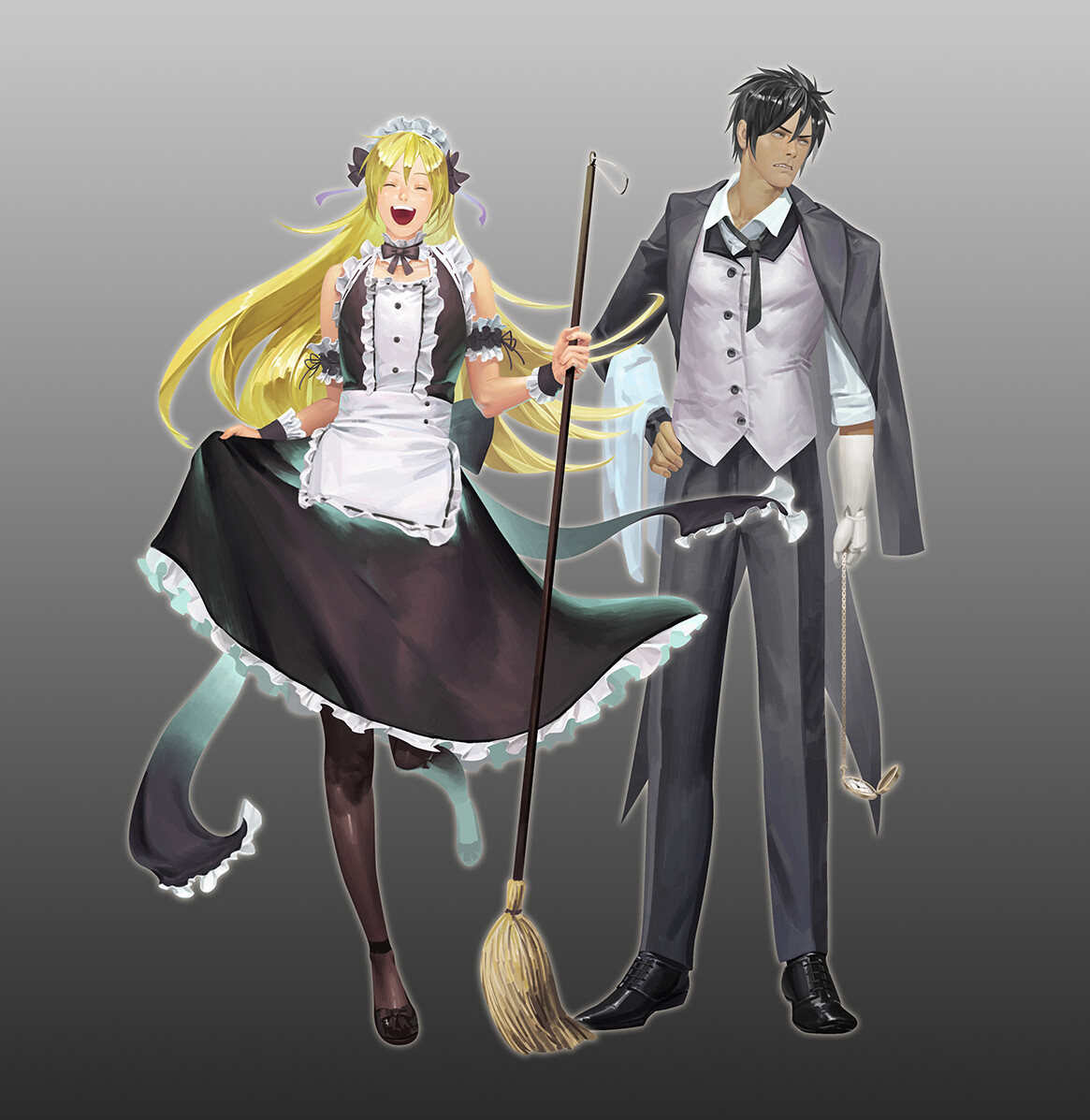 ArtStation - Original Characters Loop Animation