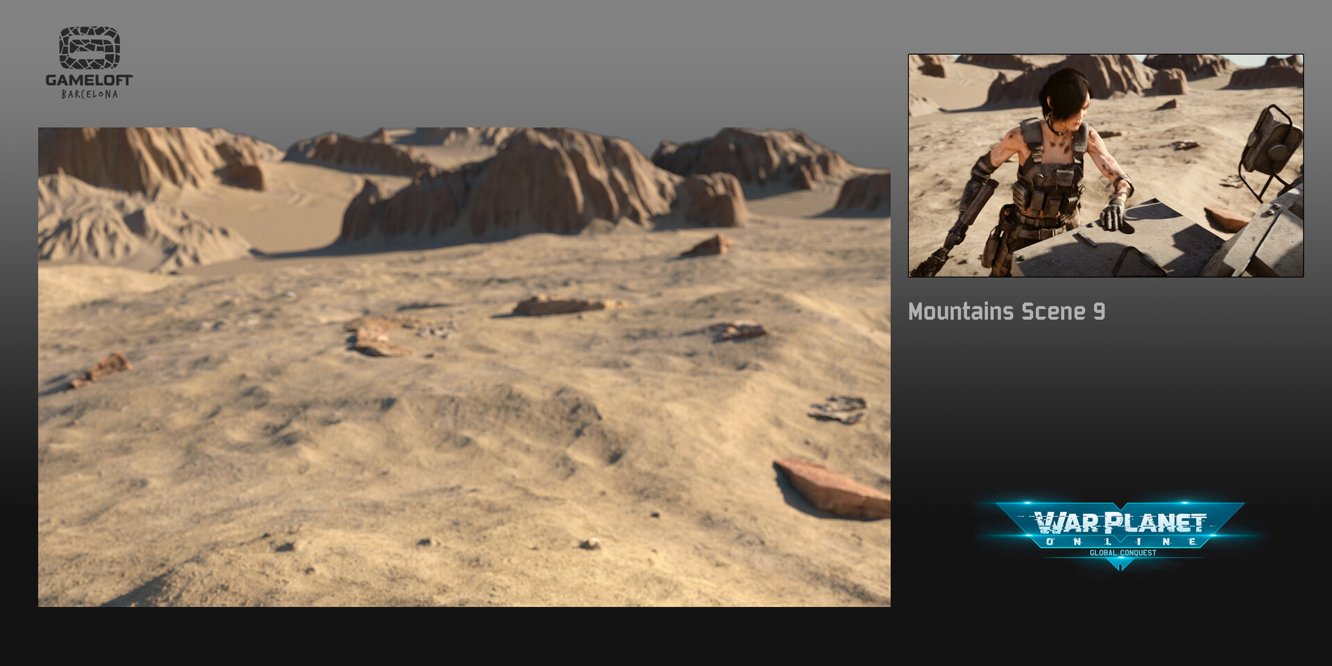 Toni López Yeste - War Planet Online Road Kill Cinematic -Enviroment