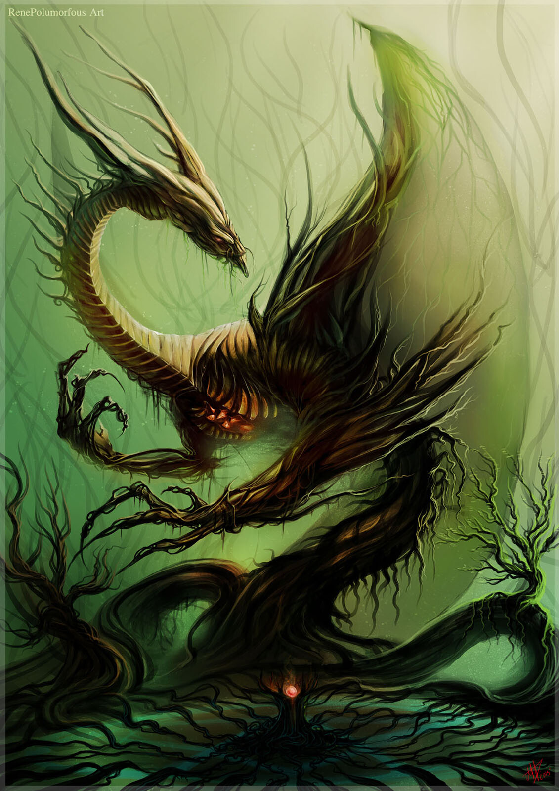 ArtStation - Forest Dragoon