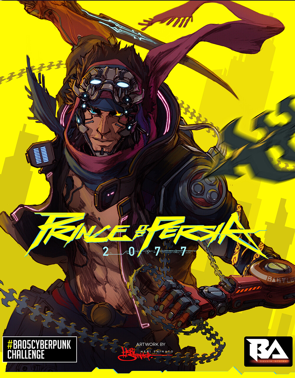 ArtStation - #BA05CYBERPUNKCHALLENGE