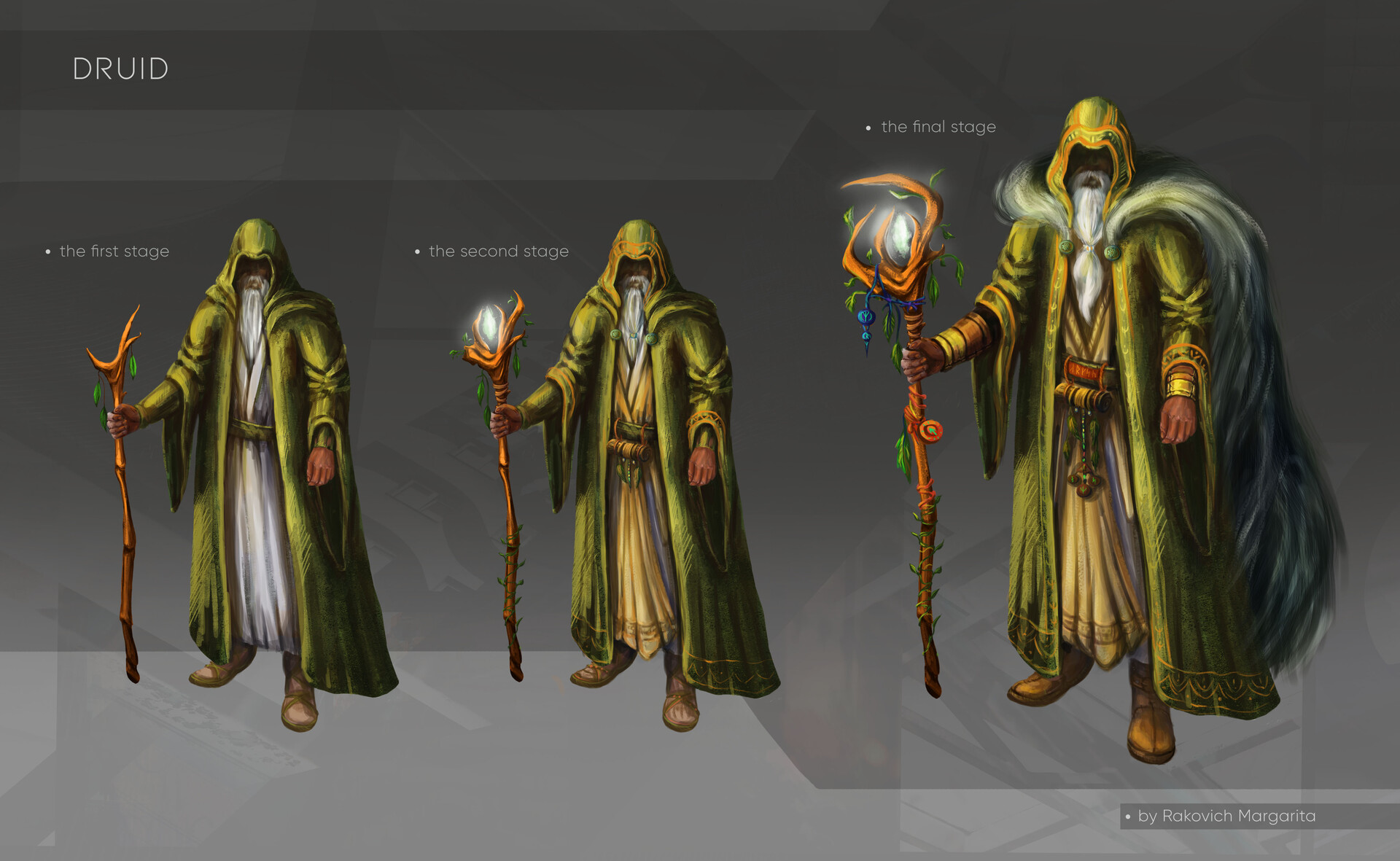 ArtStation - Concept art of Druid