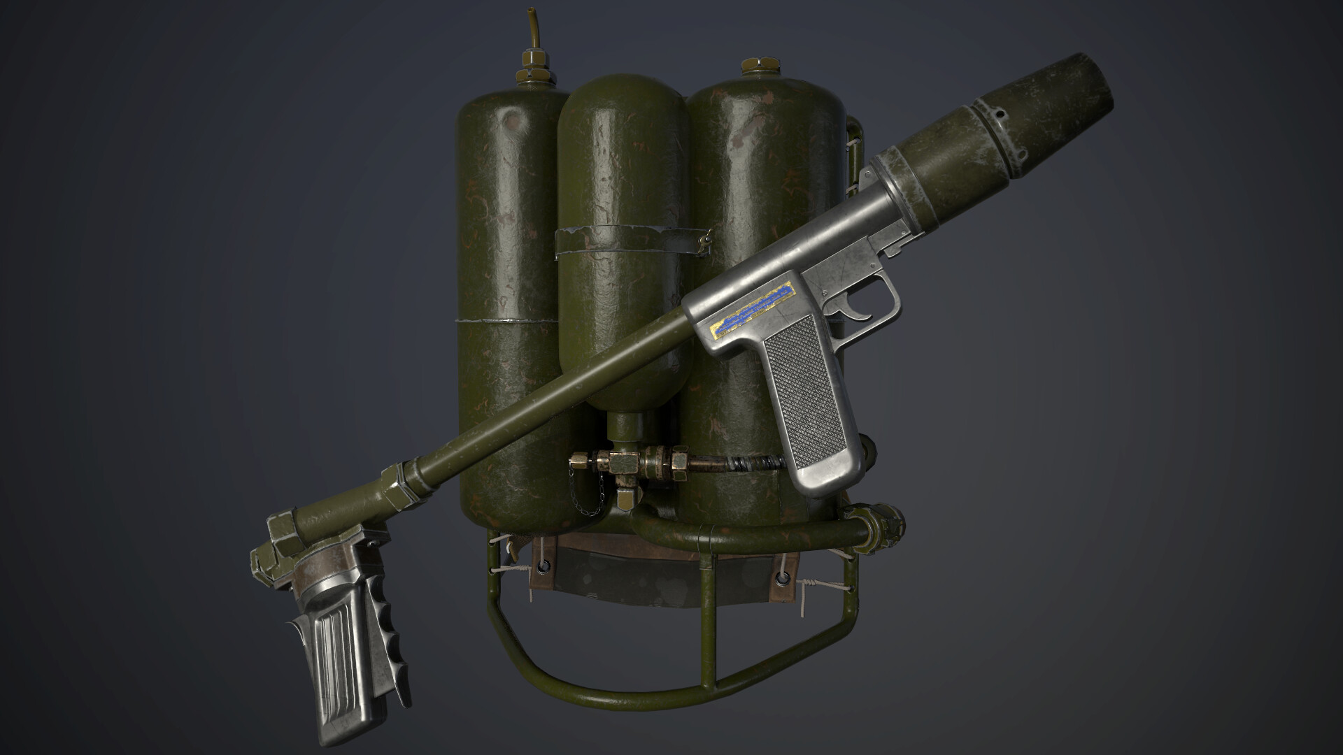 ArtStation - M2 Flametrower