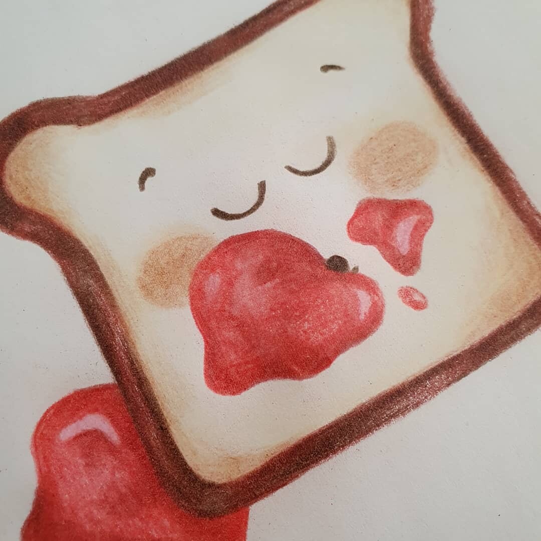 ArtStation - Toasted bread