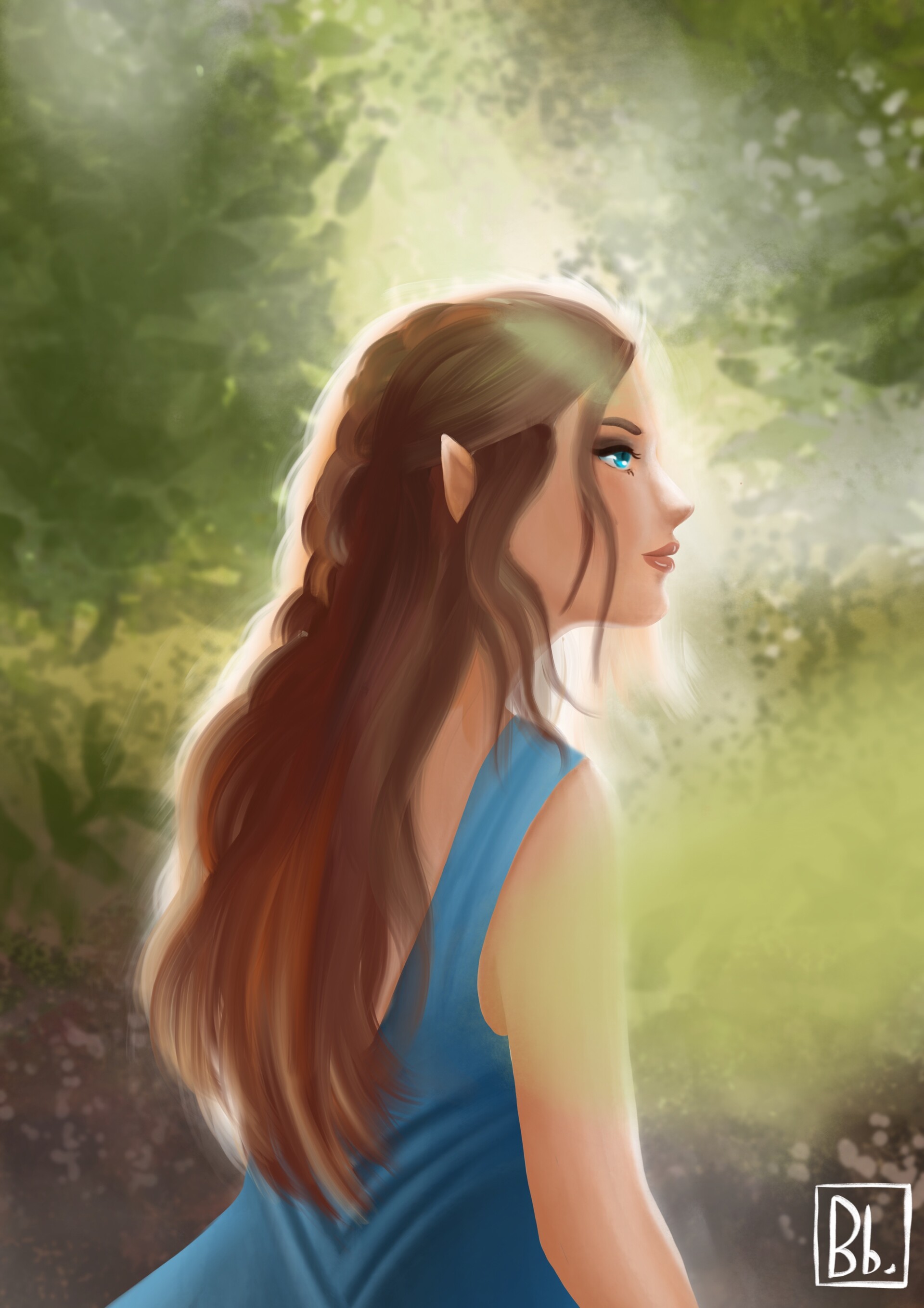 ArtStation - Elfic Girl