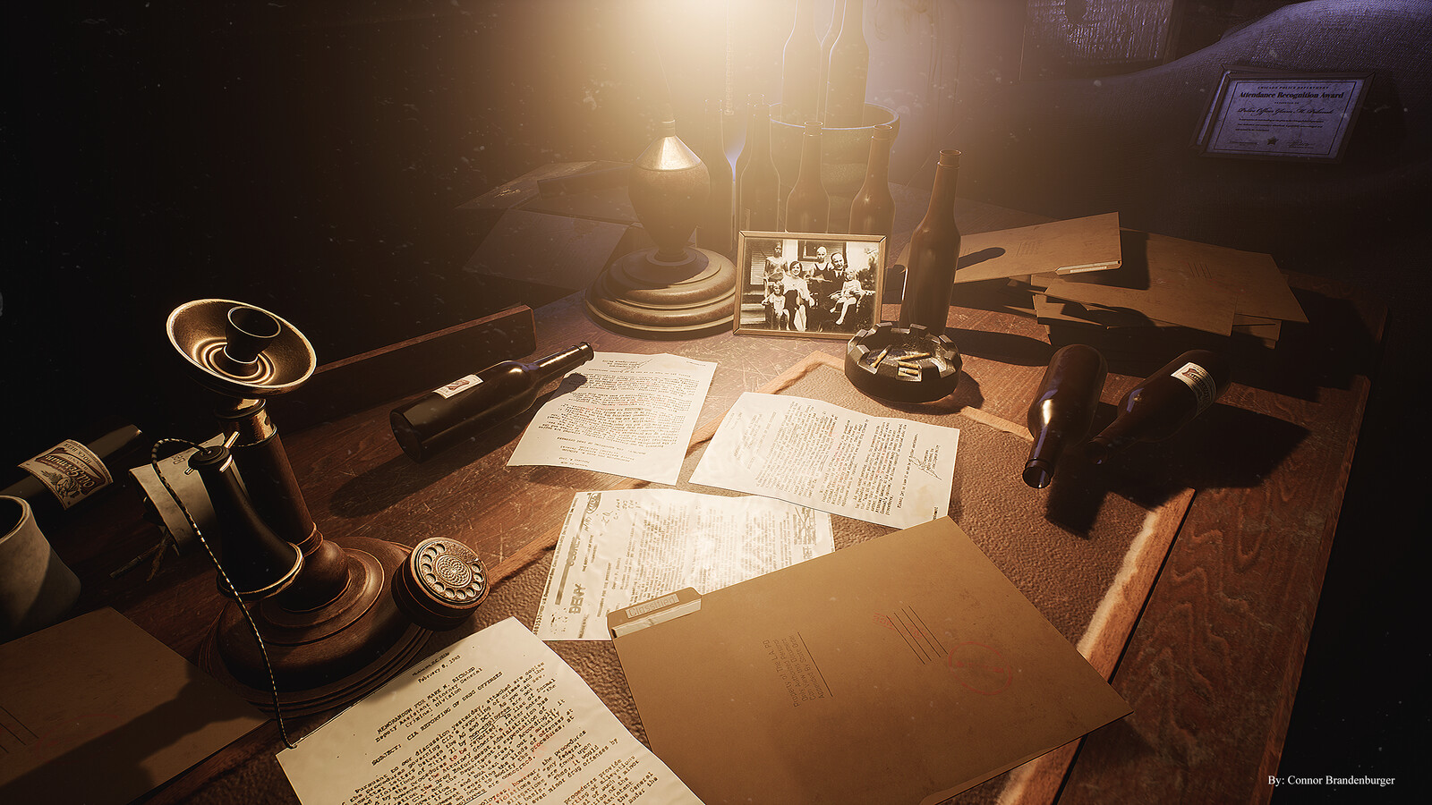 Connor Brandenburger - The Troubled Detectives Basement