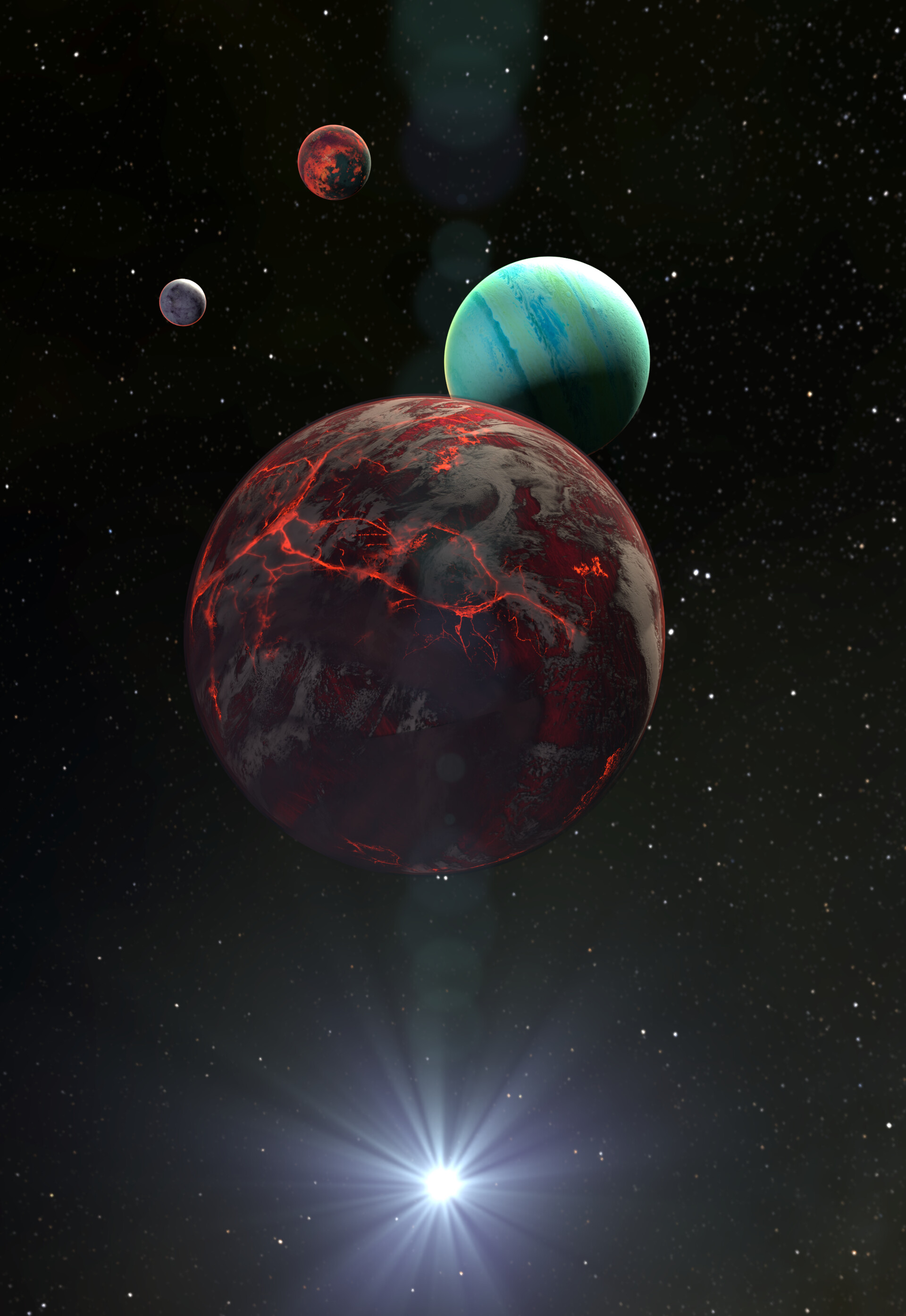 ArtStation - planets and system