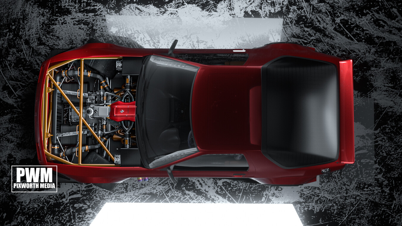 ArtStation - Mazda RX7 Mk2 - F50