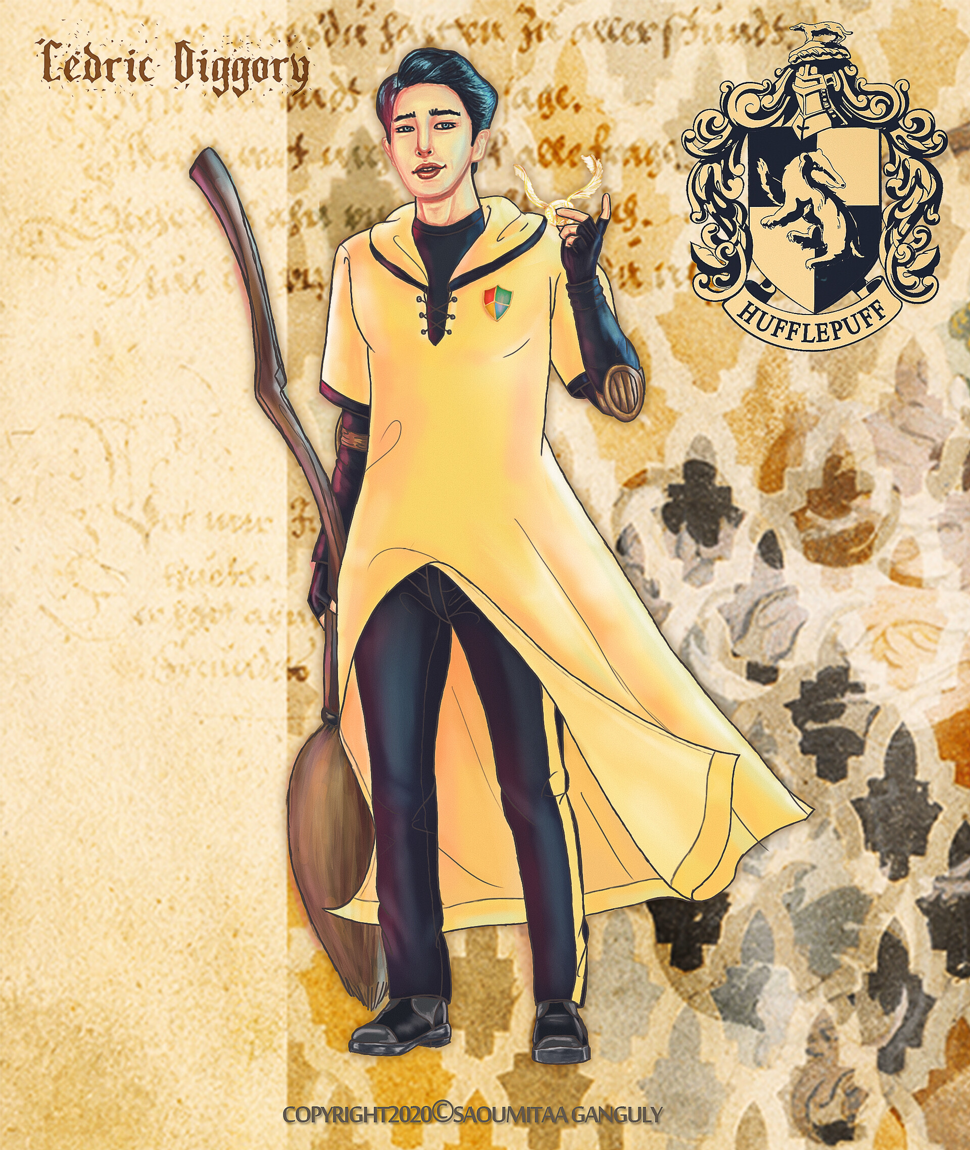 hufflepuff cedric diggory