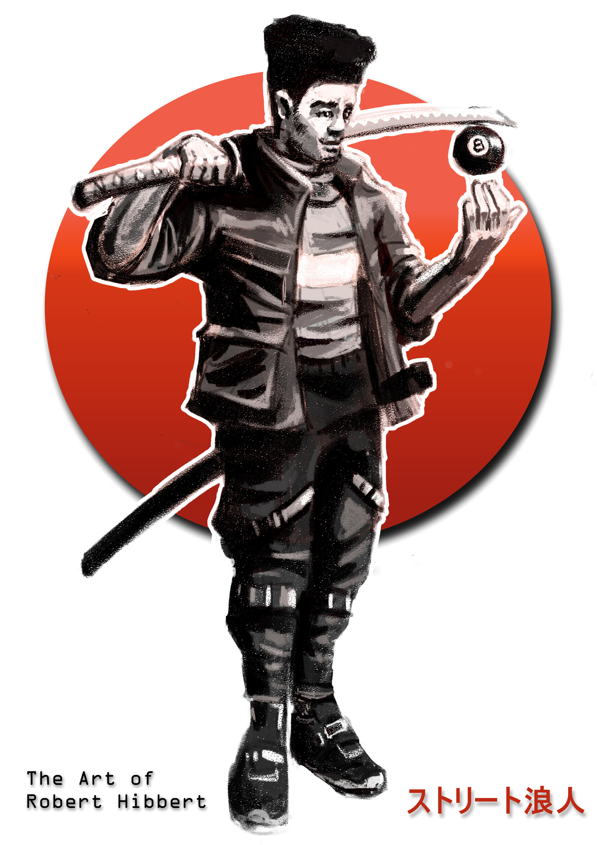 ArtStation - Street Ronin Character Concept