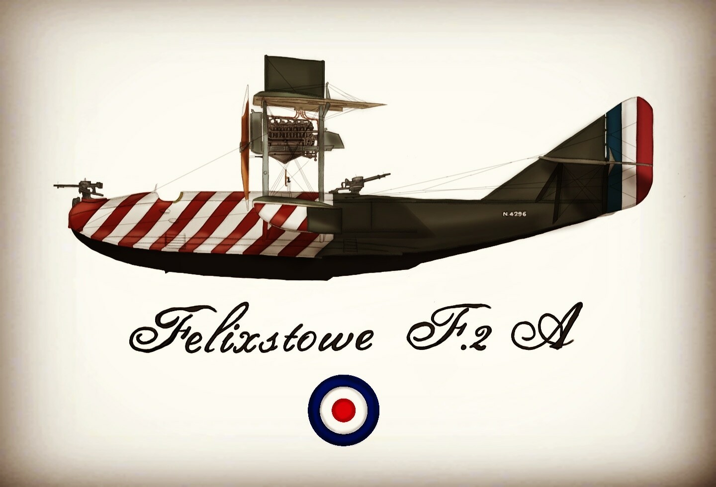 Luft Waffle - Felixstowe F.2A