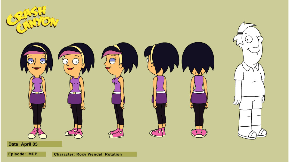 Matt Cassan - Crash Canyon Character Design