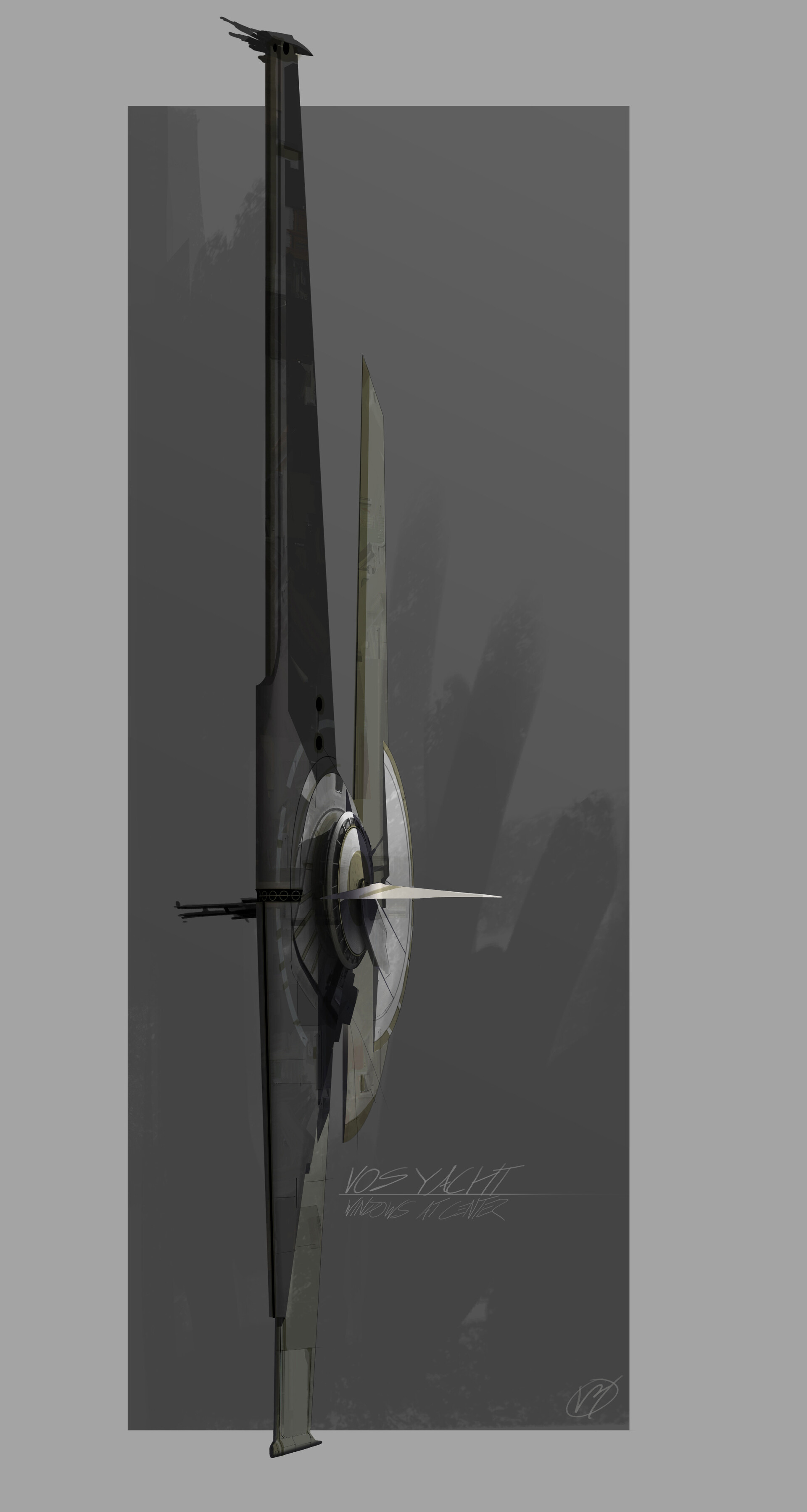 Chris Voy - Solo A Star Wars Story: Dryden Vos Ship