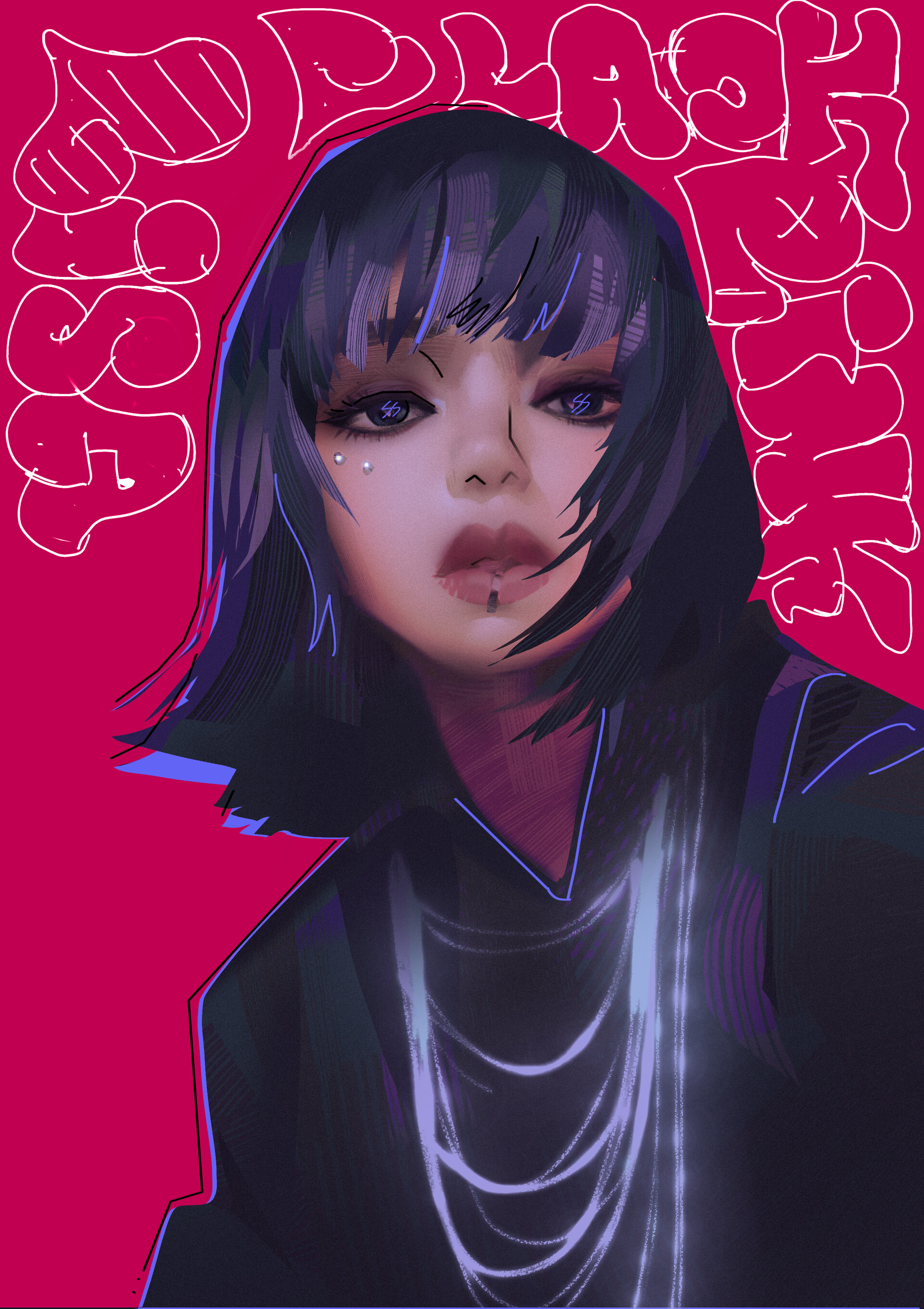 ArtStation - lisa-BLACK PINK