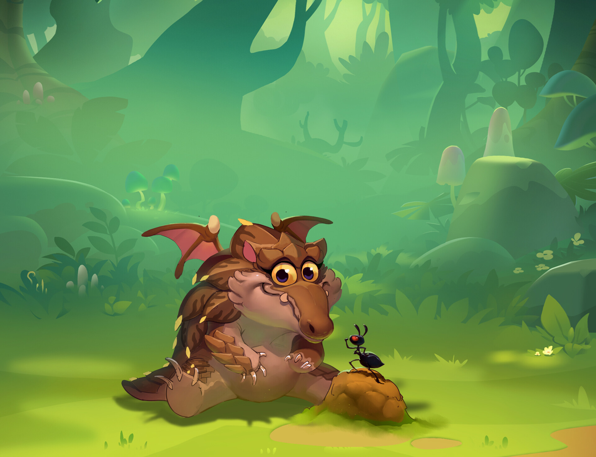 ArtStation - Dragon World 2